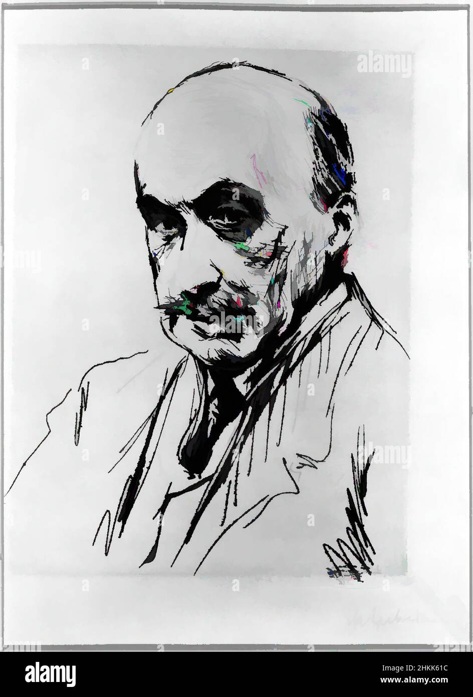 Art inspired by Self Portrait, Max Liebermann, German, 1847-1935 ...