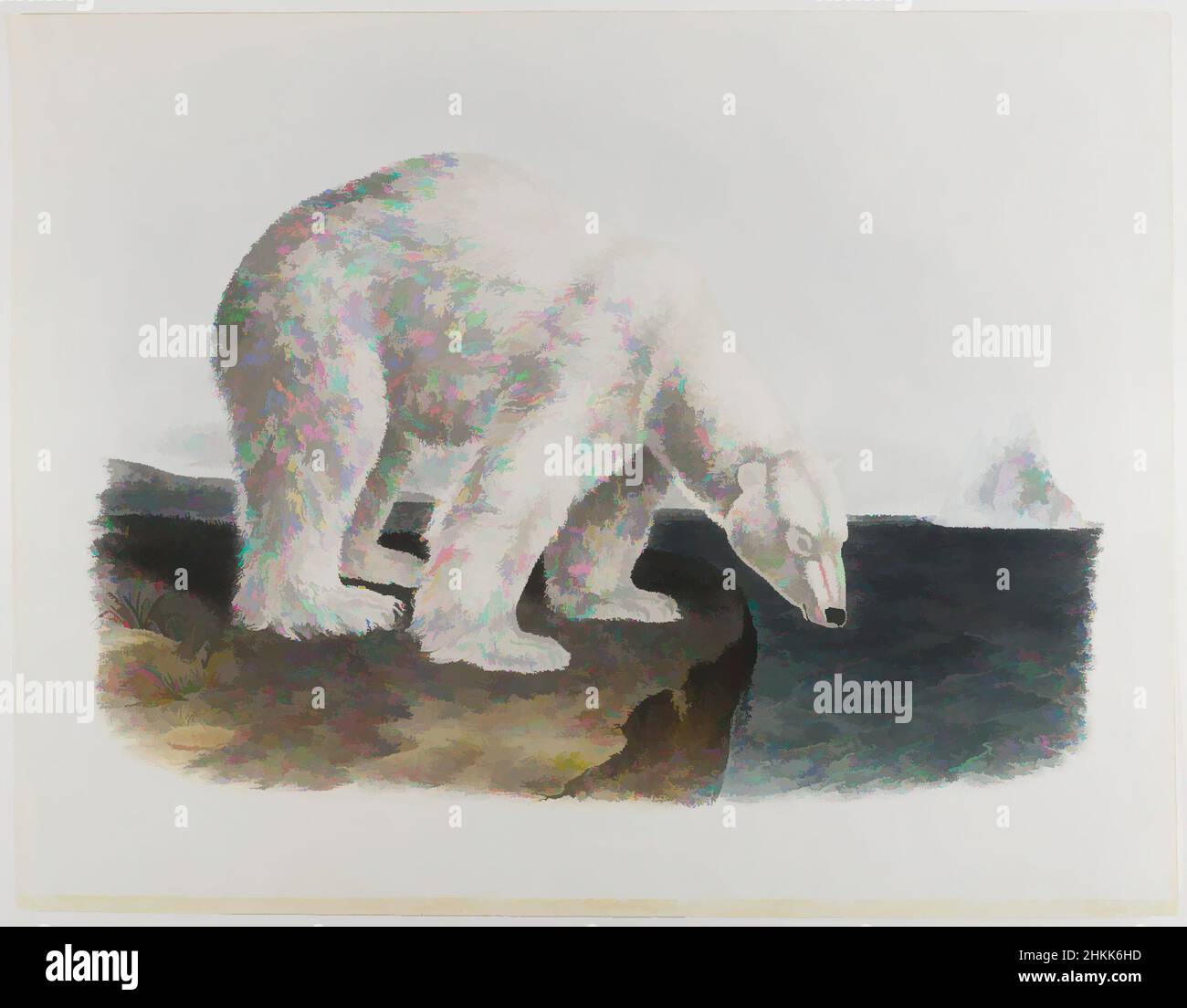 Art inspired by Polar Bear, John James Audubon, American, born Haiti ...