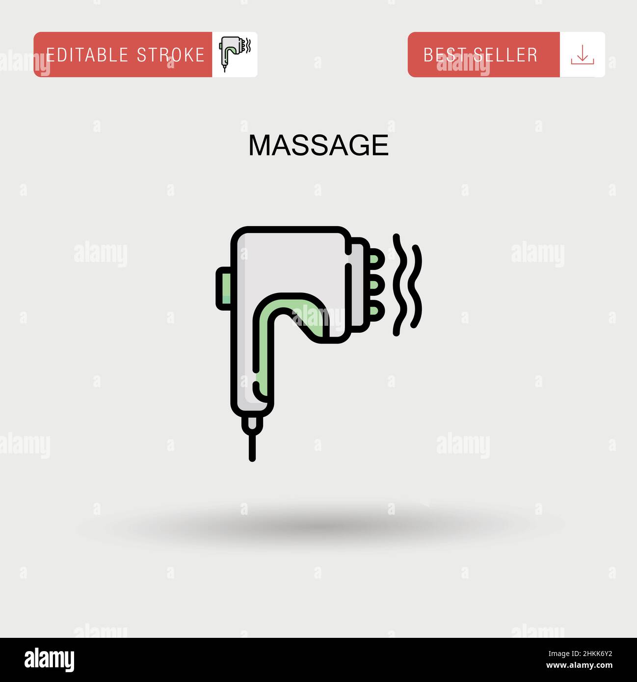Hand massage therapist Stock Vector Images - Alamy