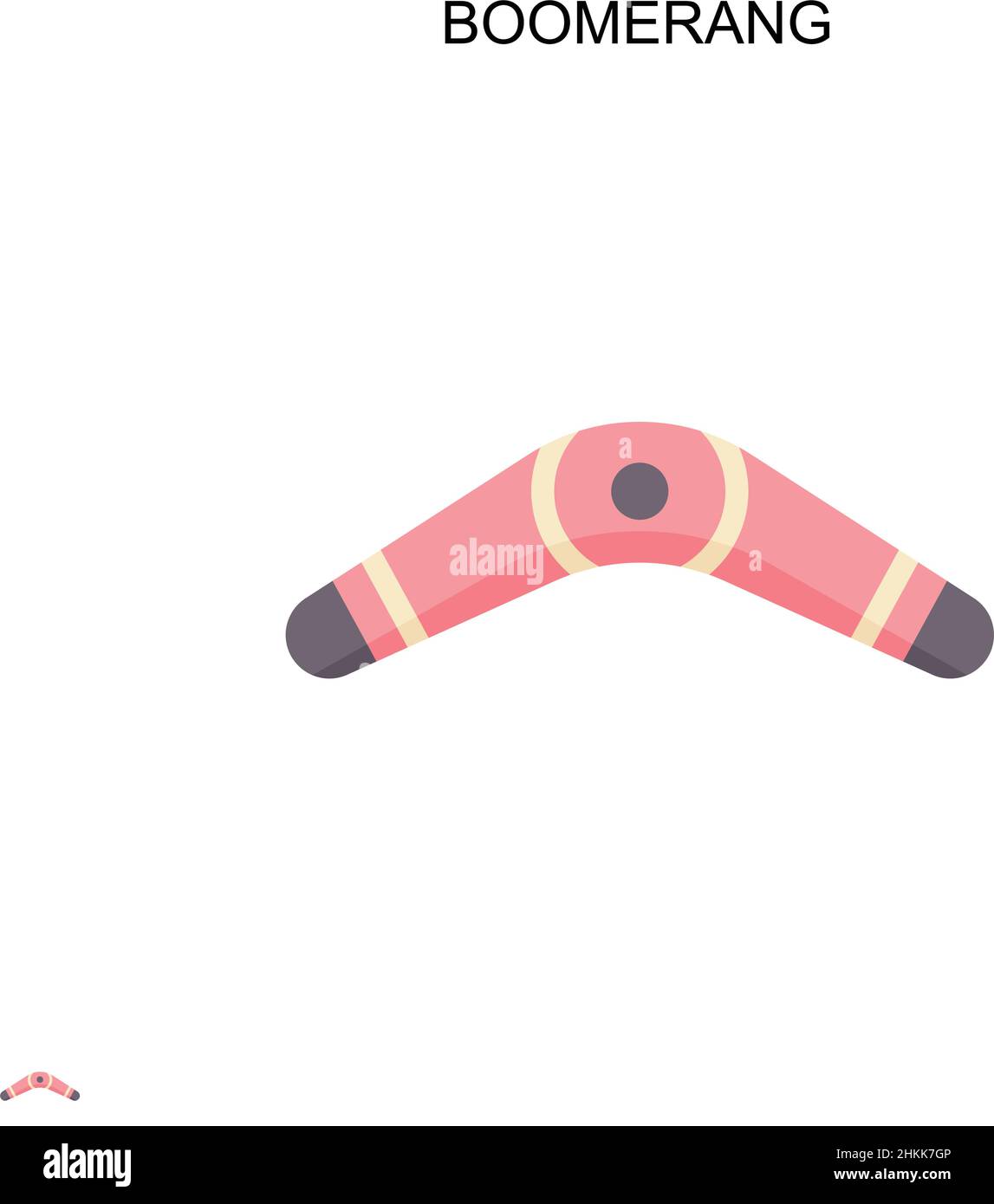 Aboriginal man with boomerang Cut Out Stock Images & Pictures - Alamy