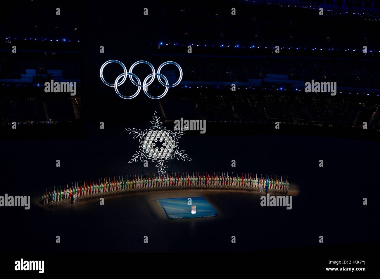 Olympic Rings 2022 Wallpaper