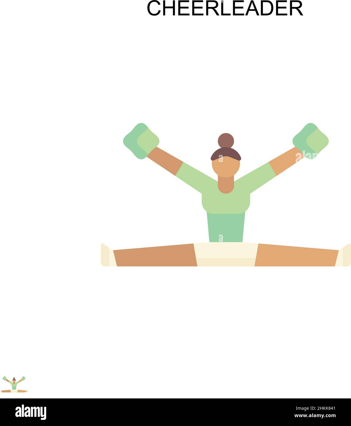 Cheerleader jump hi-res stock photography and images - Alamy