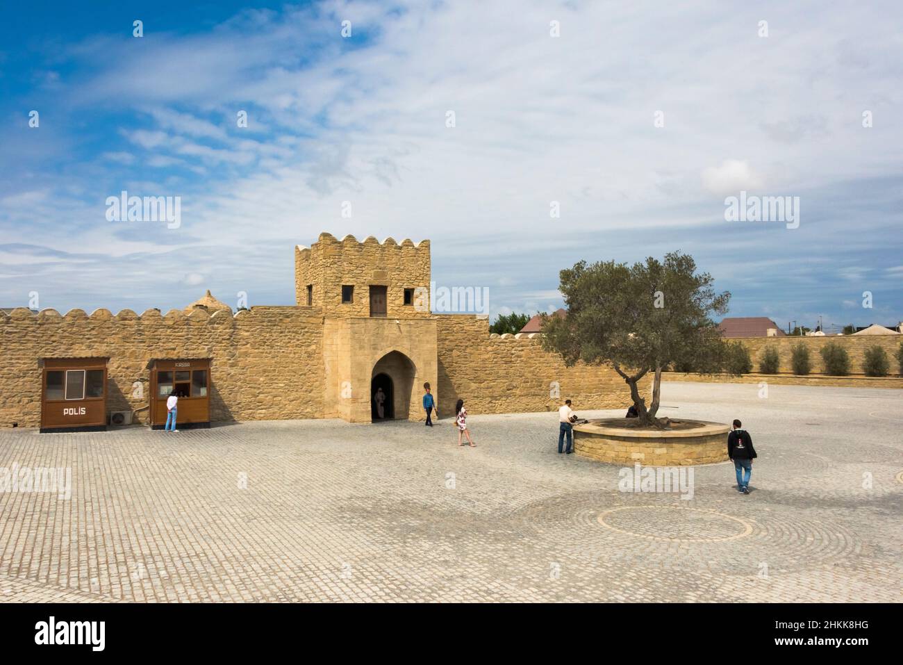 Baku Ateshgah (Fire temple of Baku), Surakhani, Azerbaijan Stock Photo ...