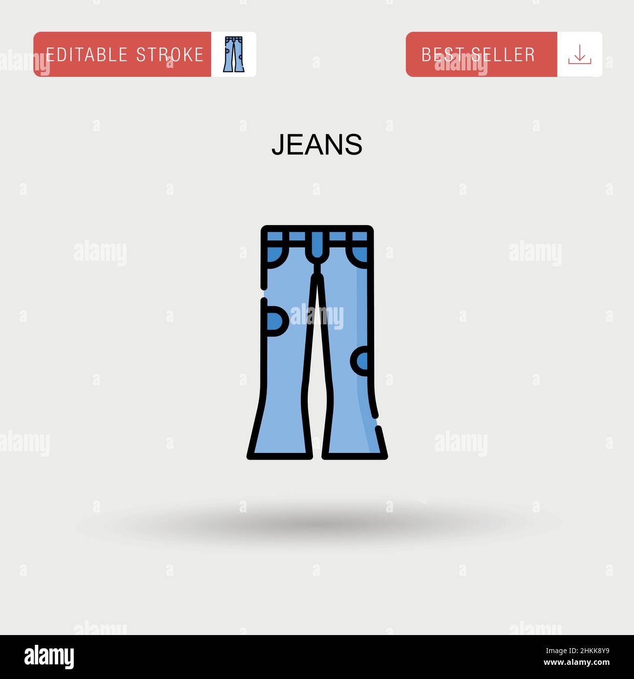 Vintage jeans background Stock Vector Images - Alamy