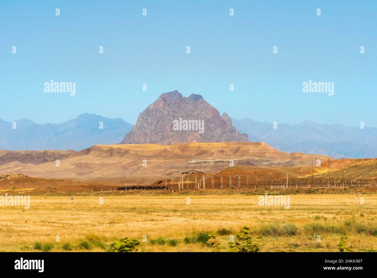 Alinja Mountain, Nakhchivan Autonomous Republic, an exclave of ...