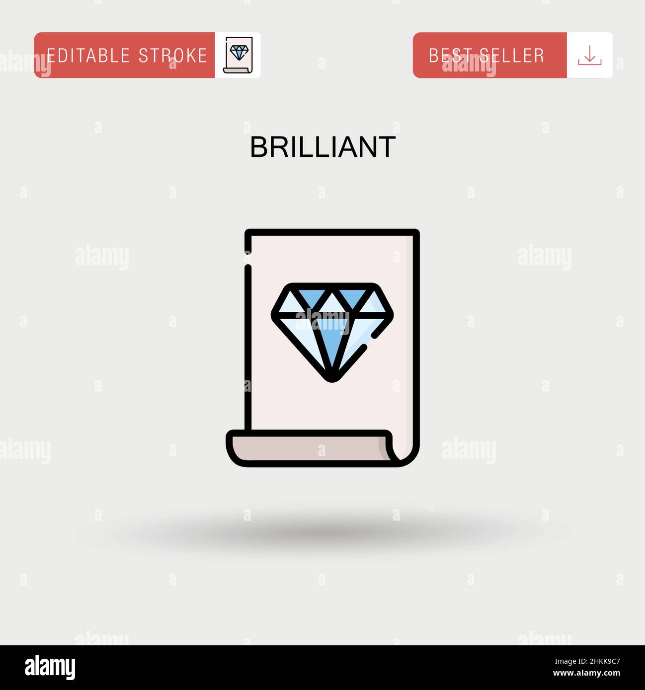 Brilliant icon hi-res stock photography and images - Alamy