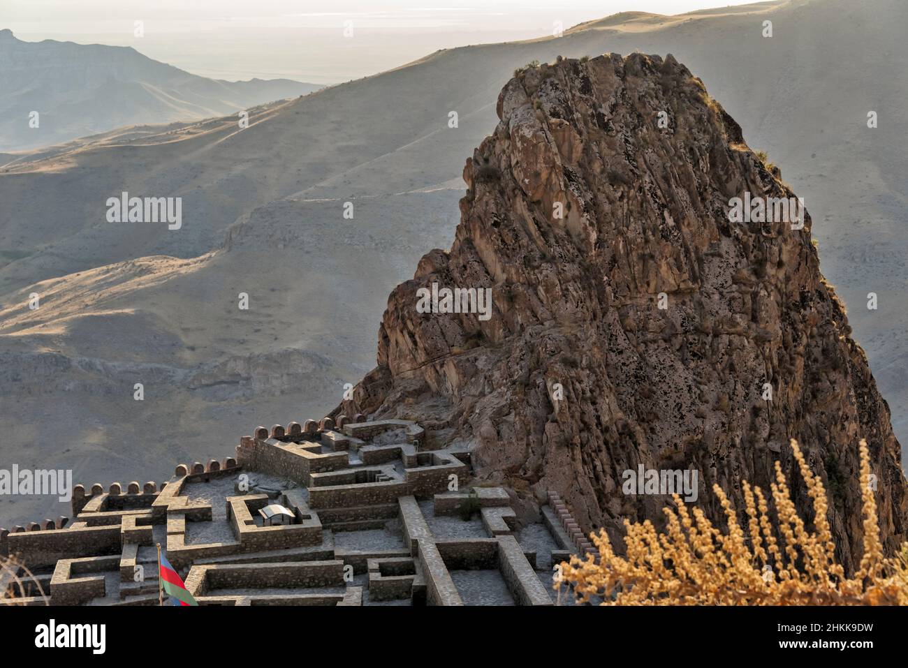 Alinjagala, an ancient citadel in Alinja Mountain, Nakhchivan ...