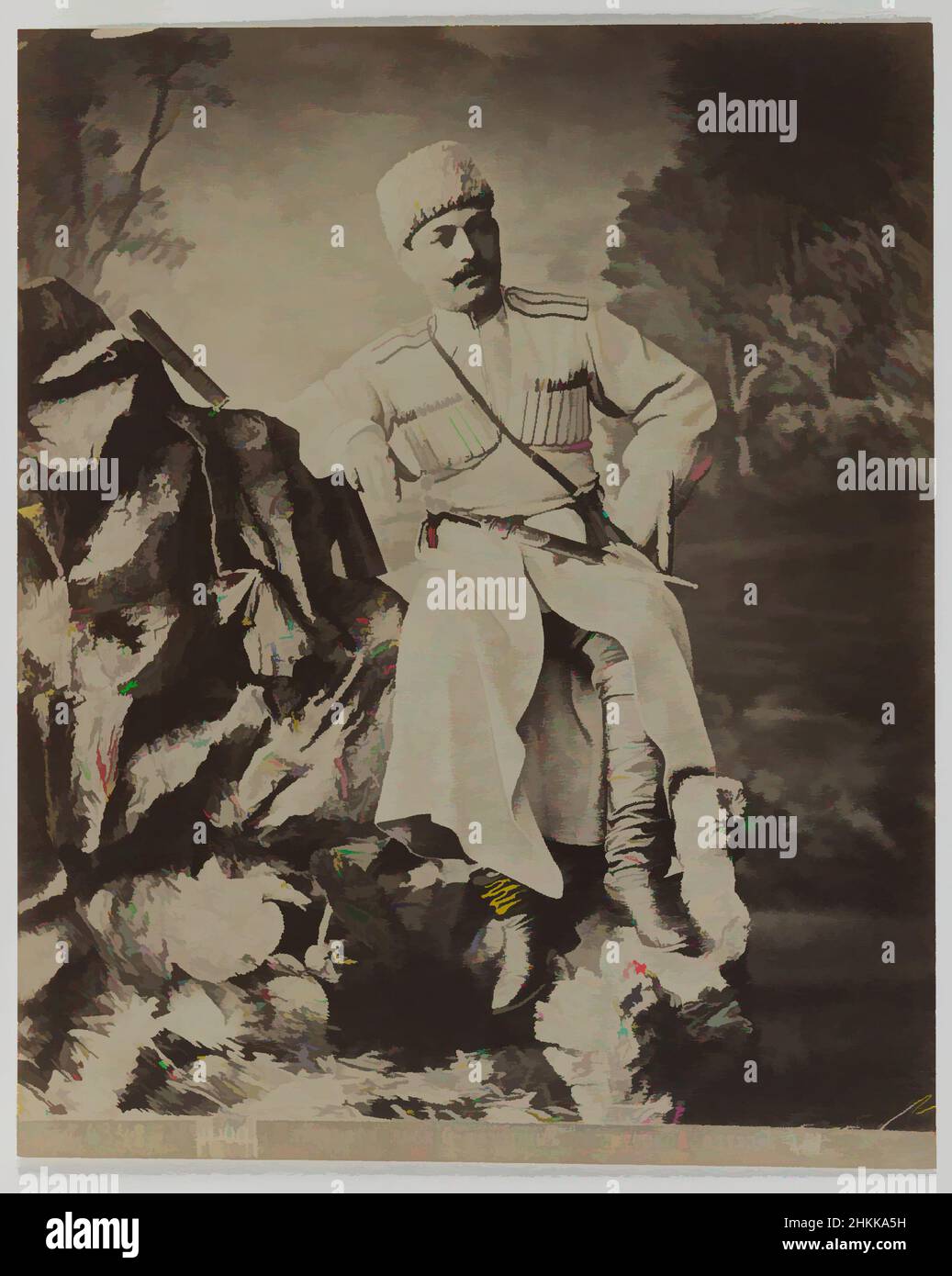 Art inspired by Albumen silver photograph, 19th century, Qajar, Qajar ...