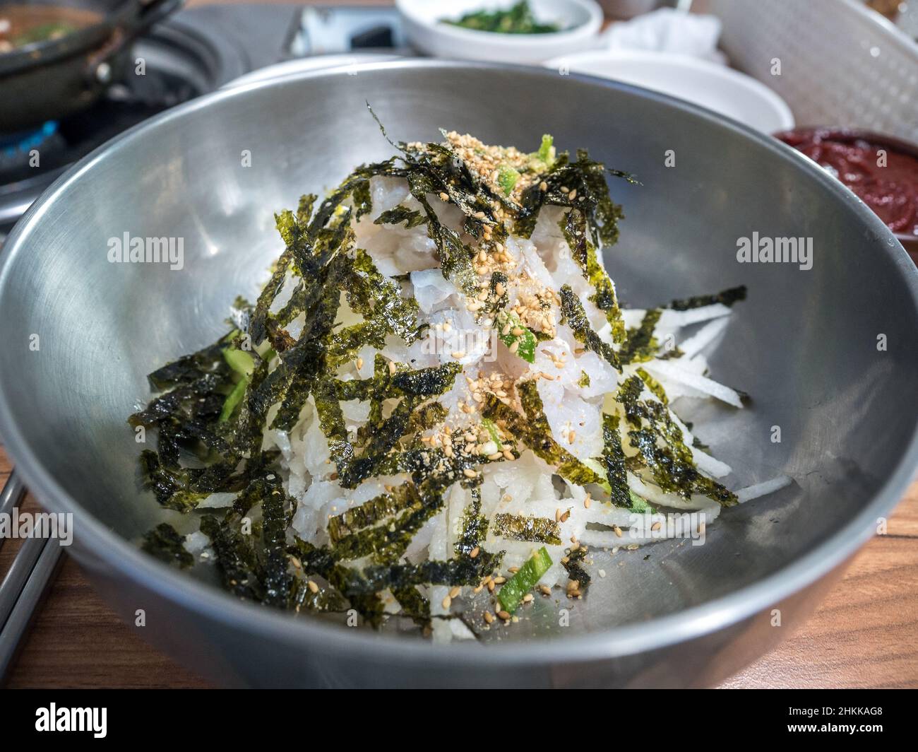 Flatfish sashimi hi-res stock photography and images - Alamy