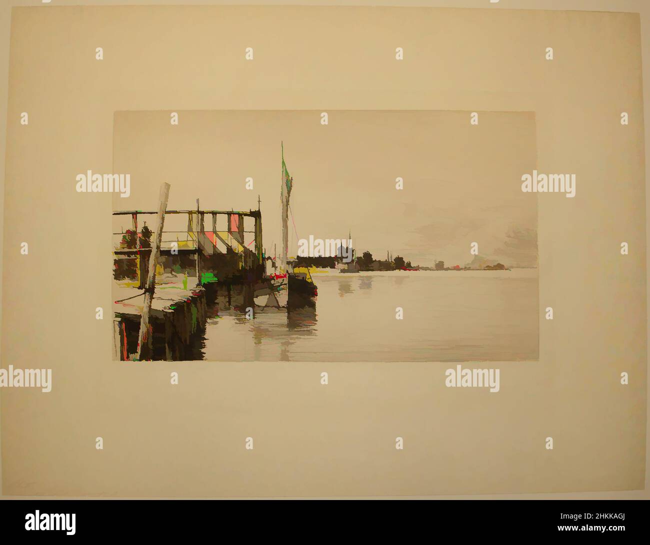 Art inspired by Connecticut River, Charles Adams Platt, American, 1861 ...