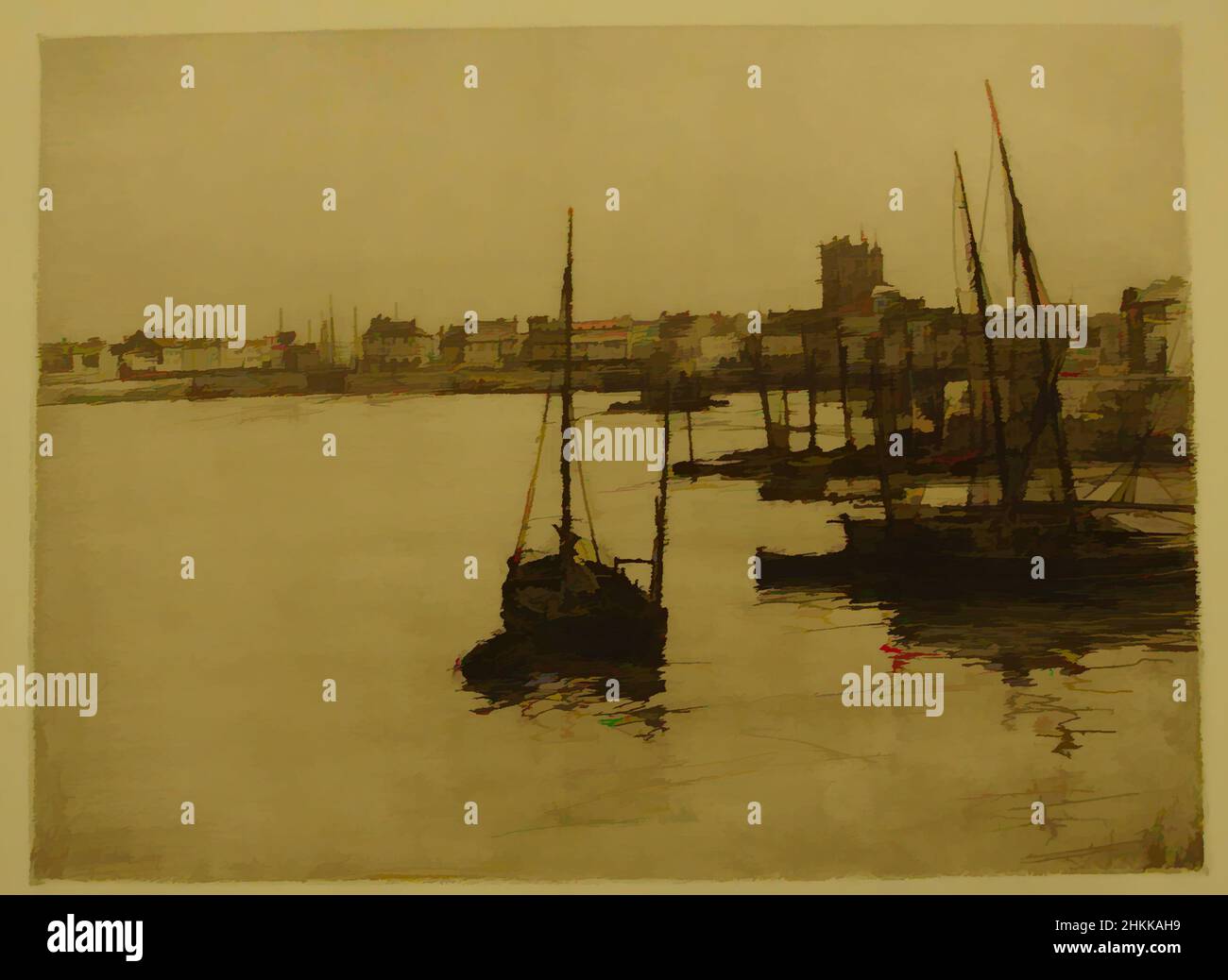 Art inspired by Dieppe, Charles Adams Platt, American, 1861-1933 ...