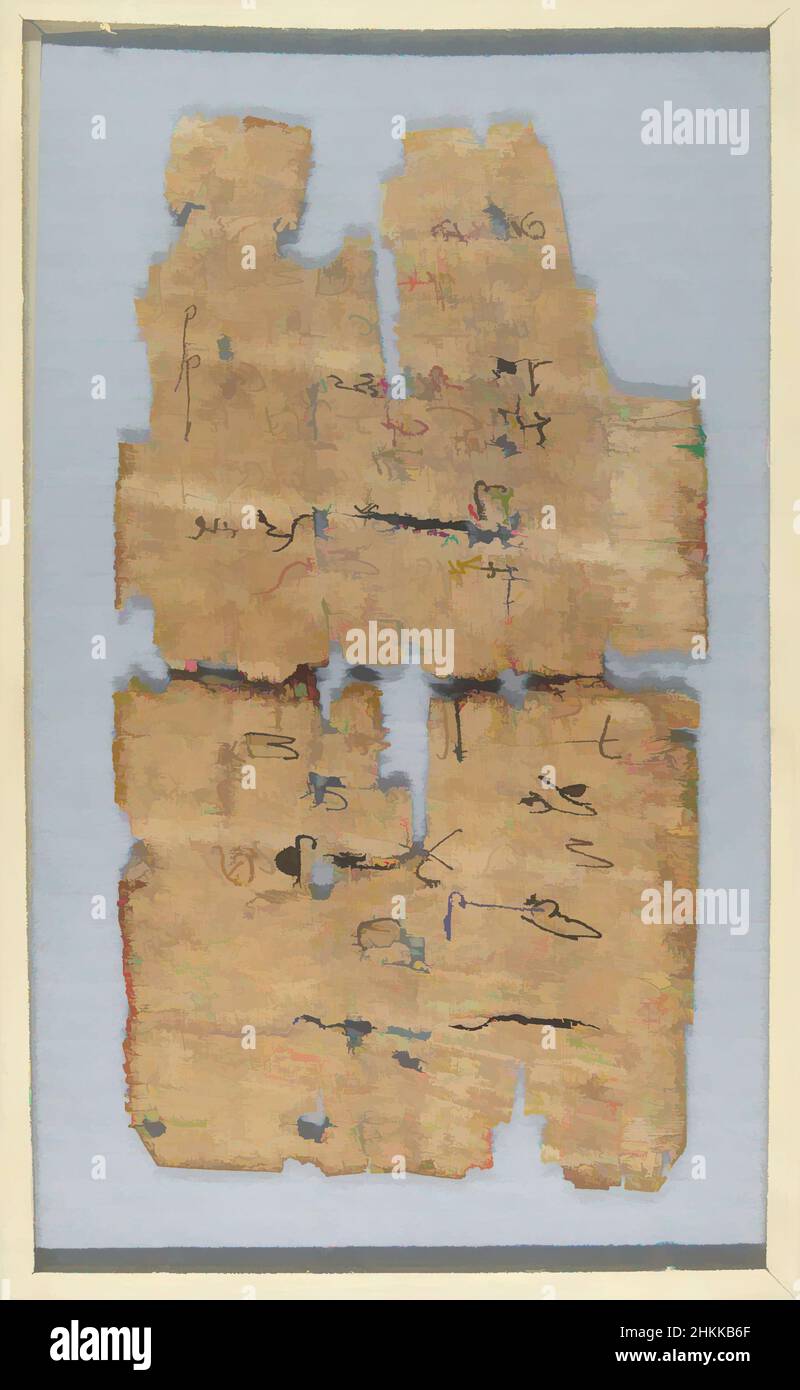 Egyptian demotic on papyrus hi-res stock photography and images - Alamy