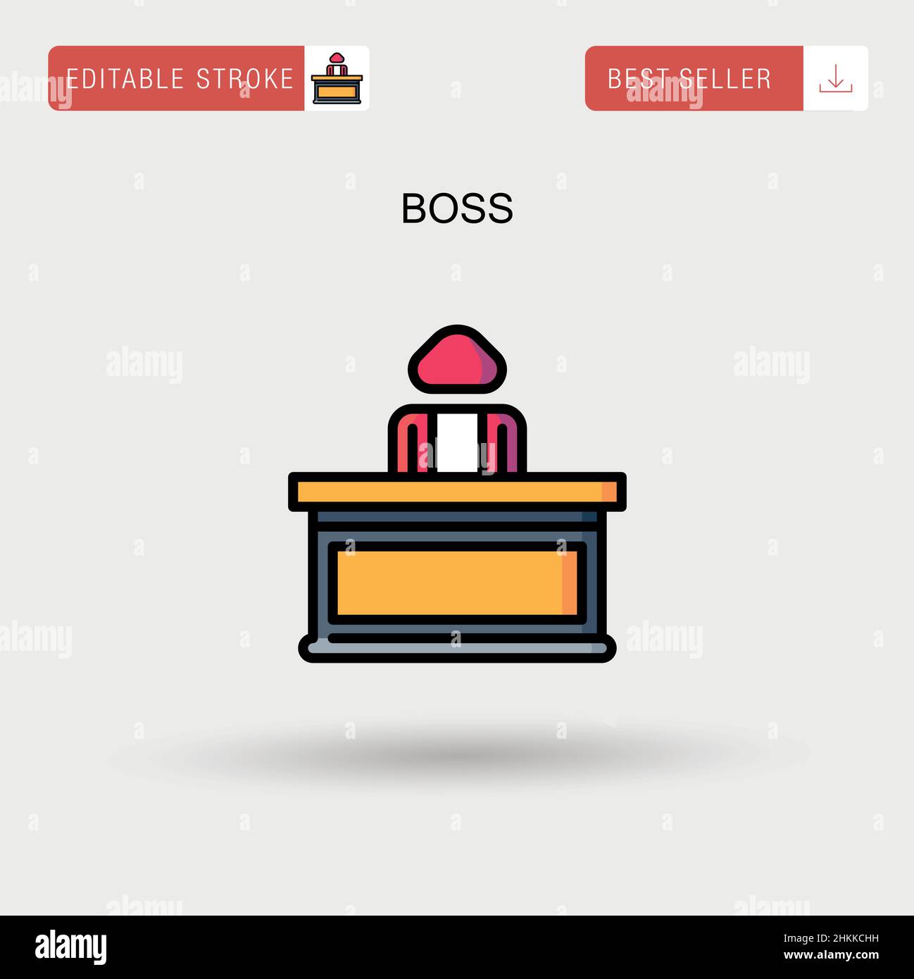 Female boss Stock Vector Images - Alamy