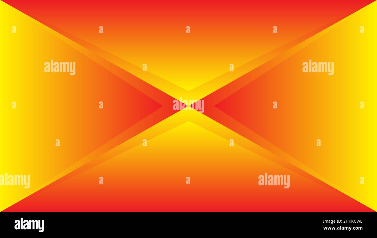 Triangle line abstract design background in orange gradient color Stock ...