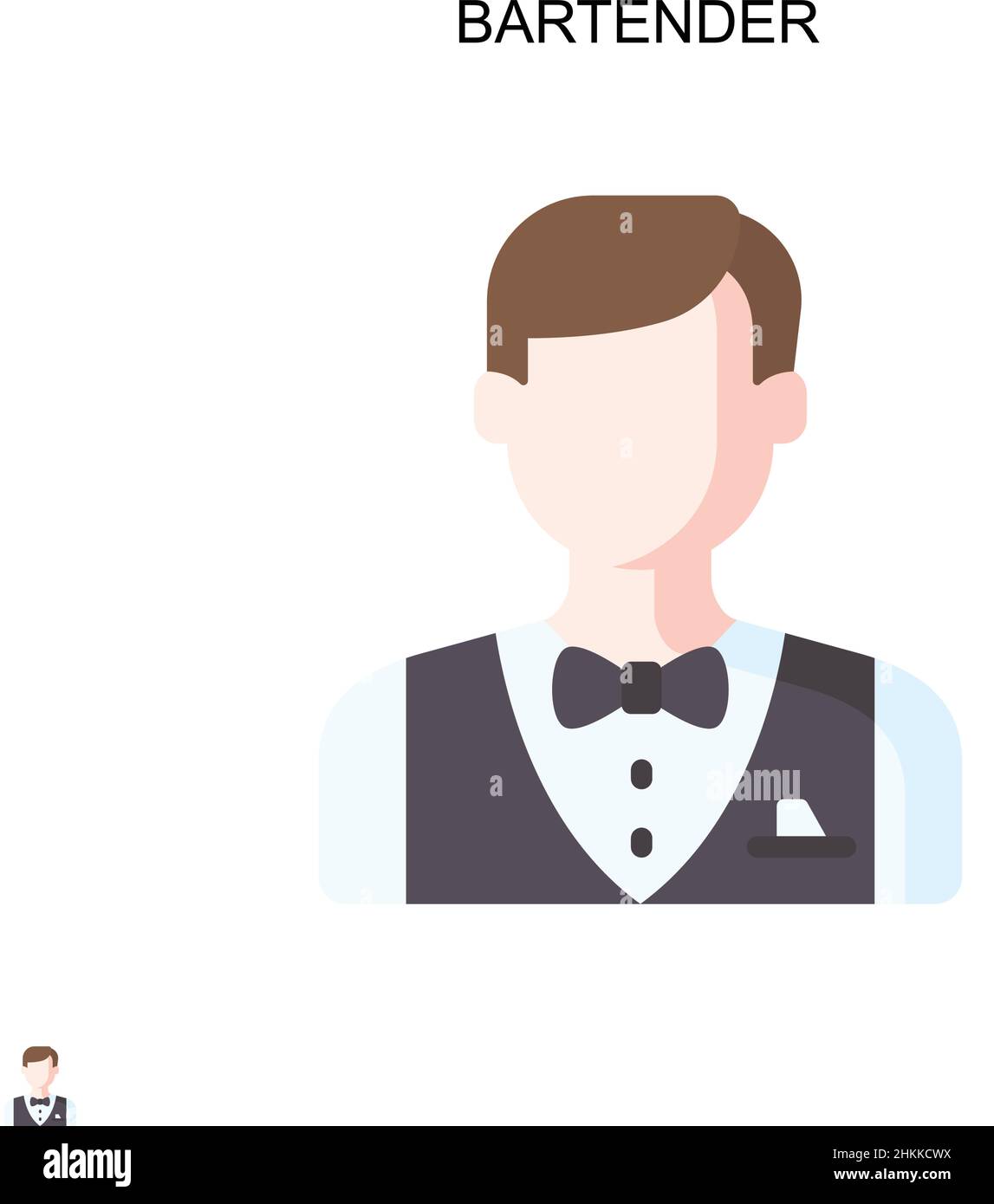 Bartender Stock Vector Images - Alamy