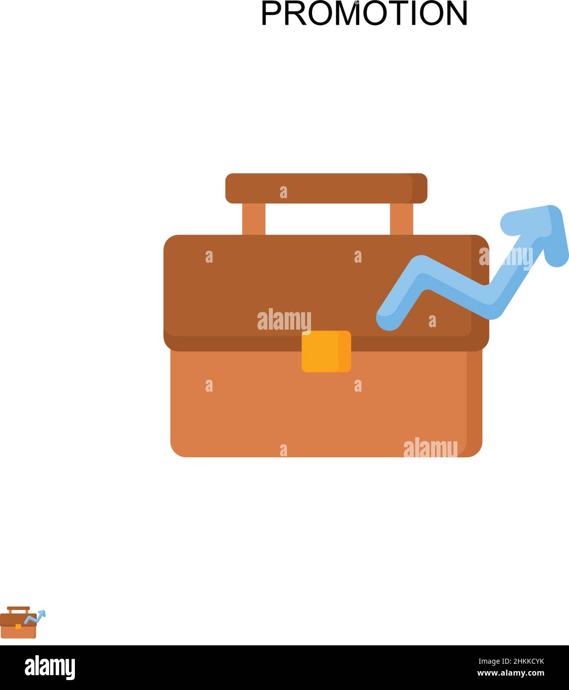 Promotion Simple vector icon. Illustration symbol design template for ...