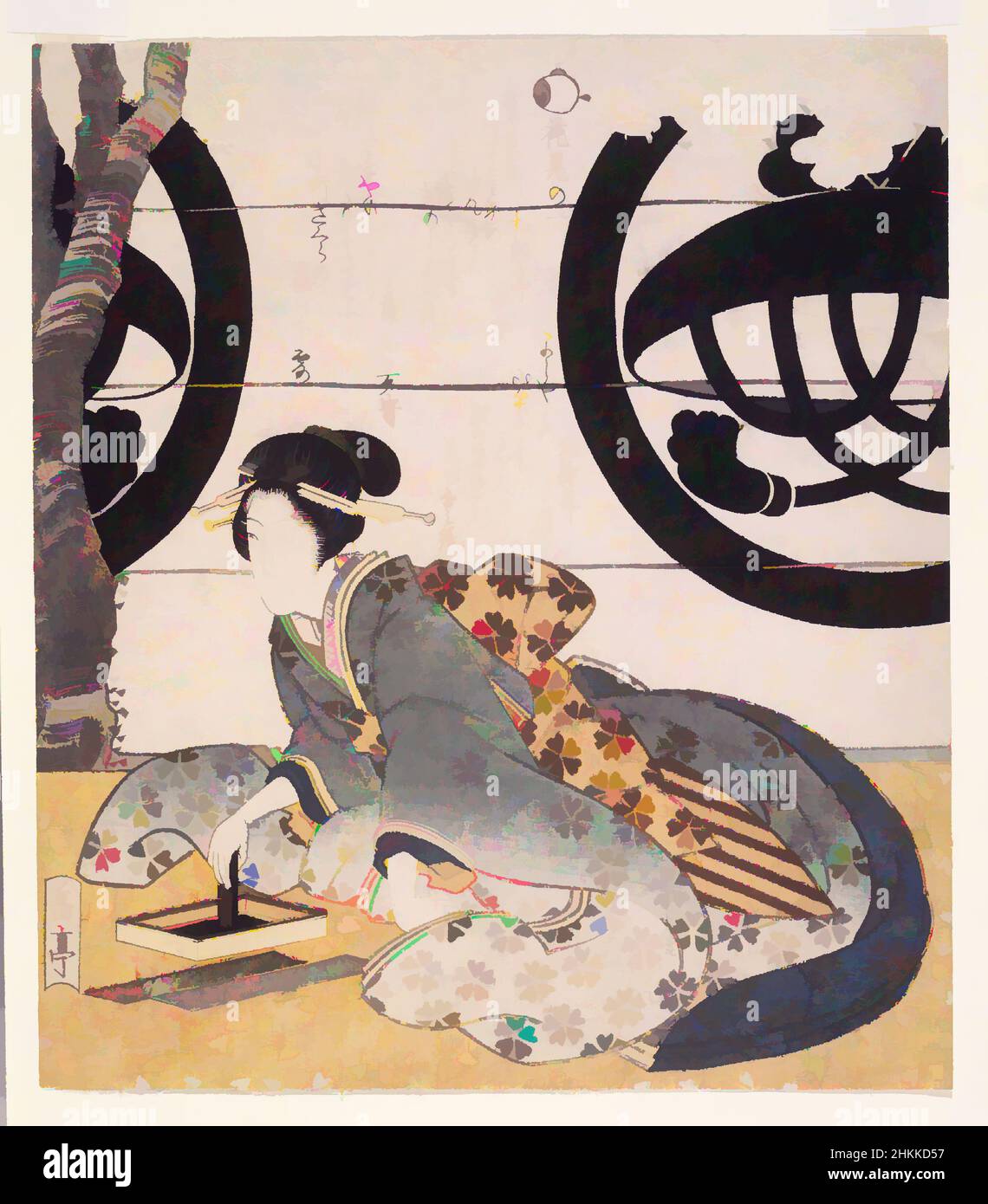 Edo art circles hi-res stock photography and images - Alamy