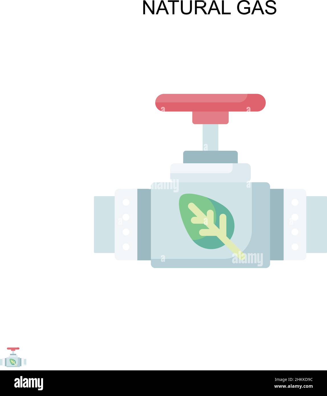 Natural gas pipeline icon hi-res stock photography and images - Alamy