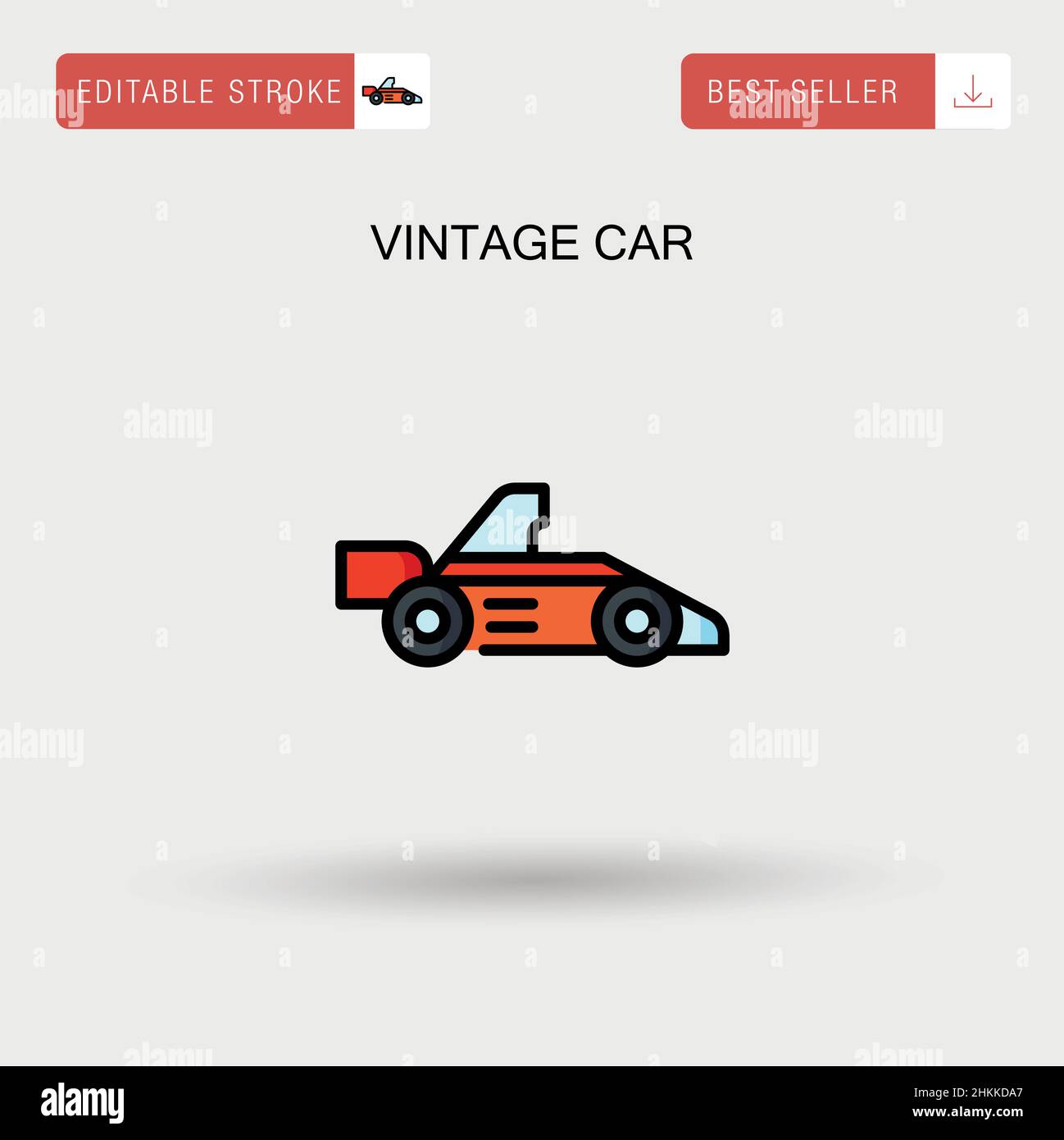 Vintage luxury automobile Stock Vector Images - Alamy