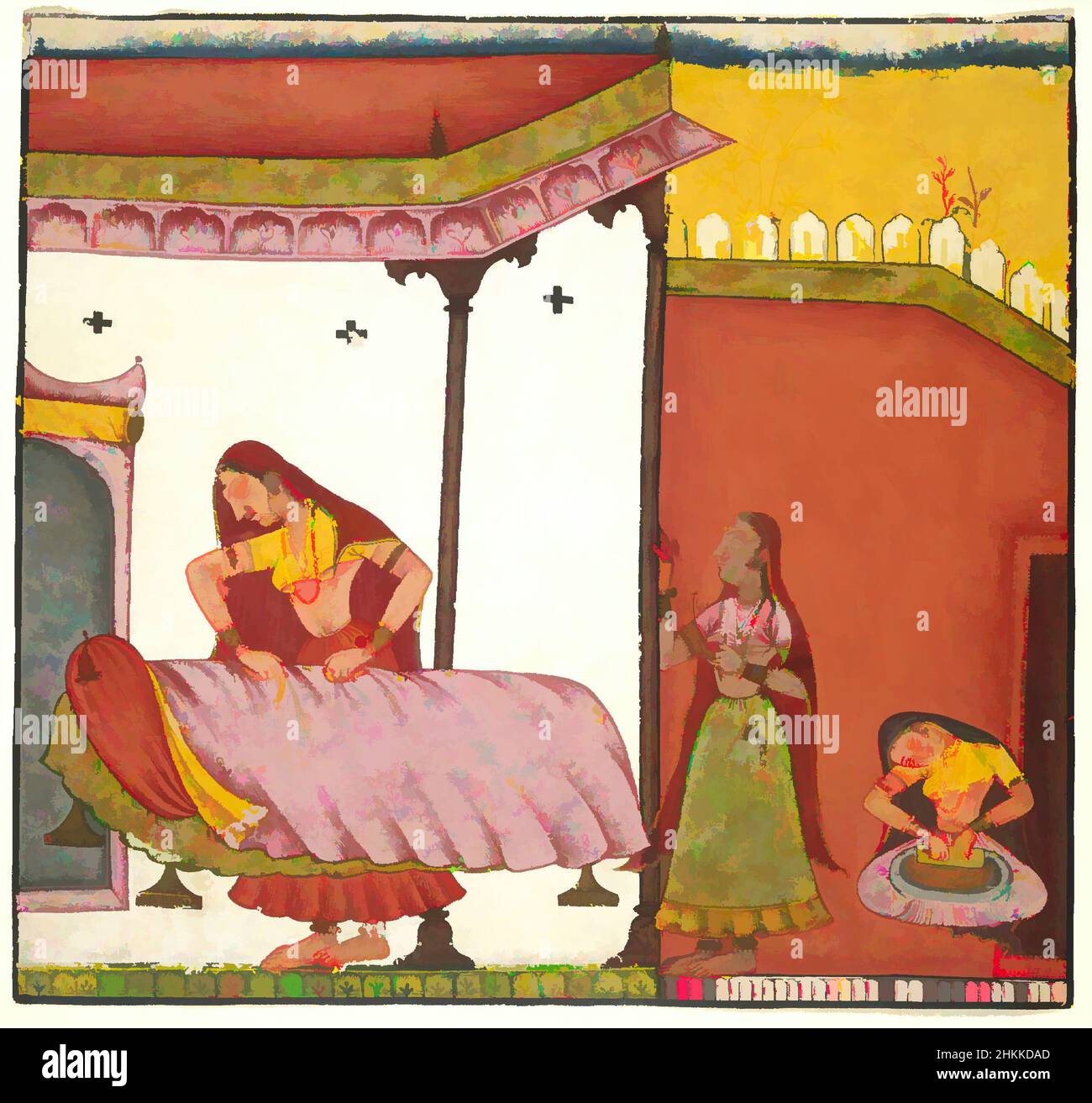 Indian servant india hi-res stock photography and images - Alamy