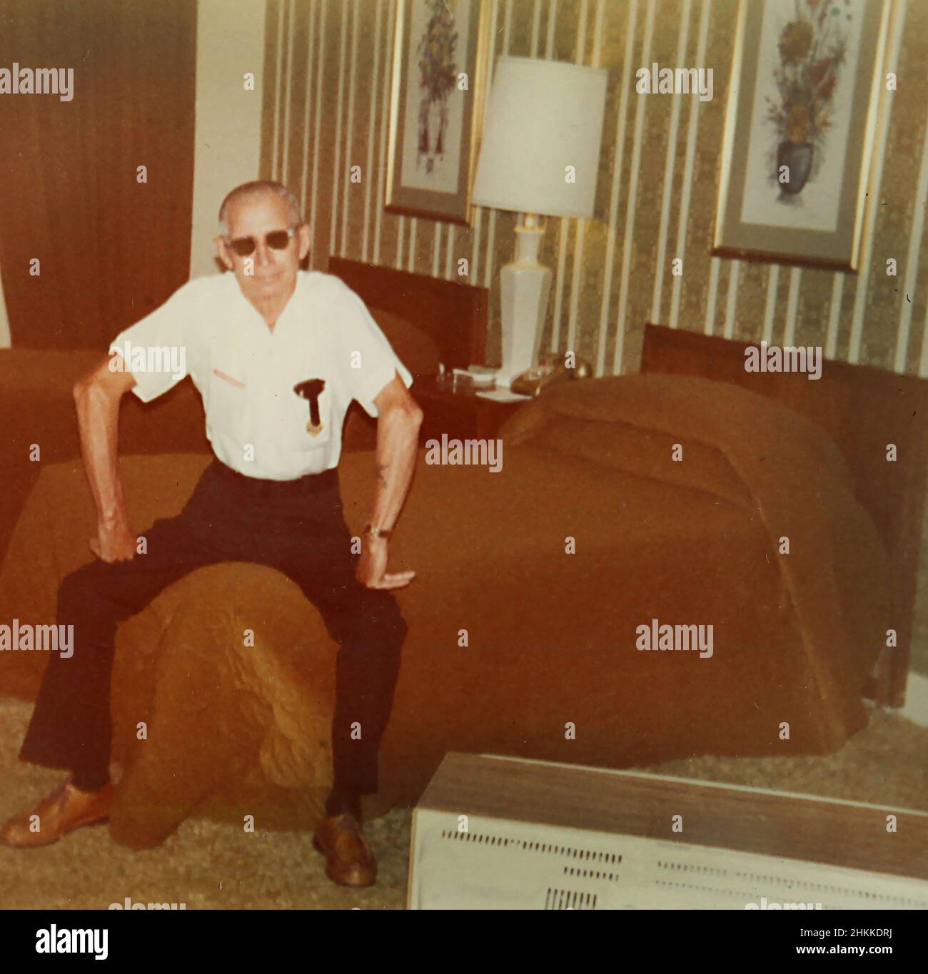 1970s hotel room hi-res stock photography and images - Alamy
