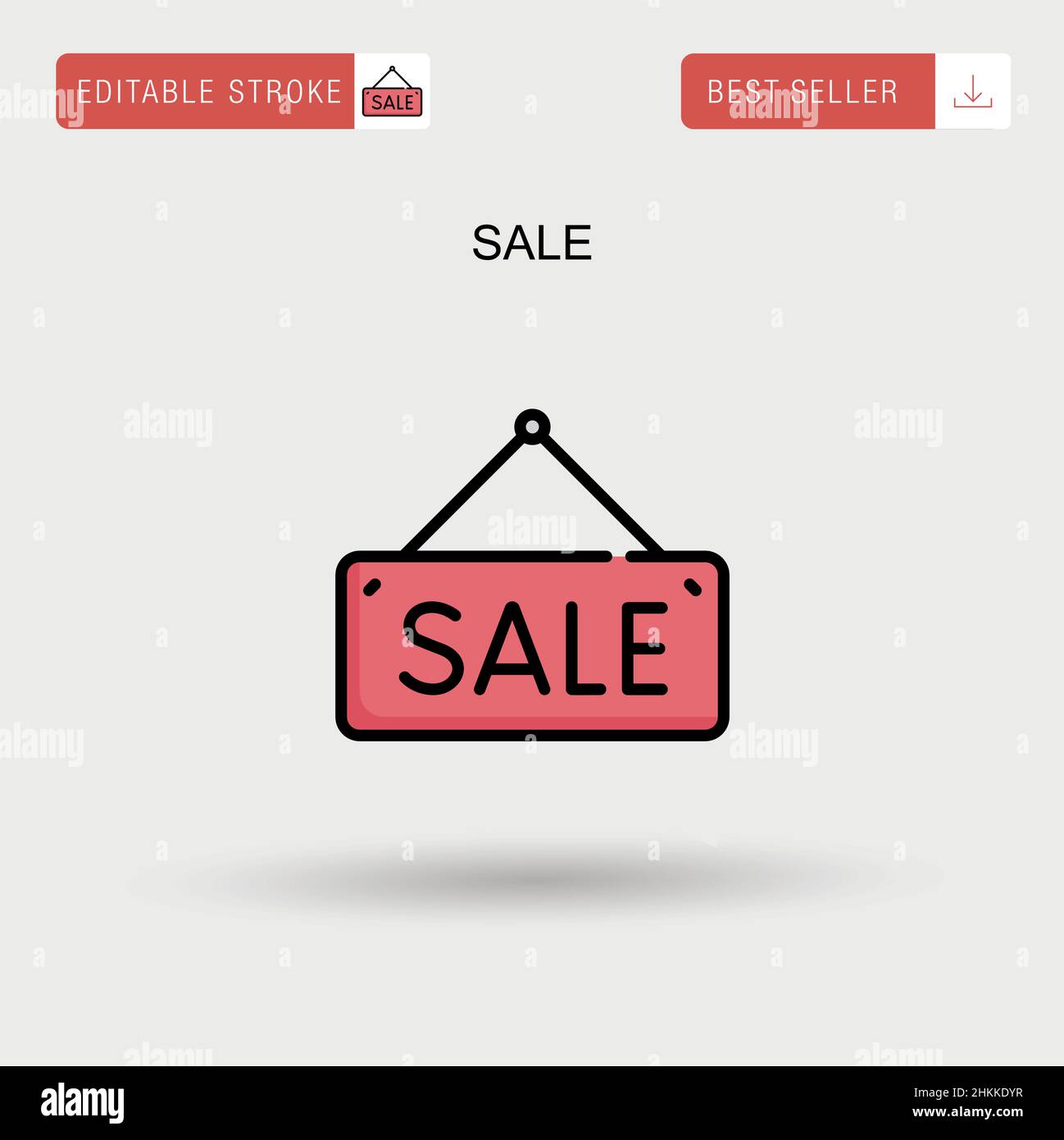 Sale Simple vector icon Stock Vector Image & Art - Alamy