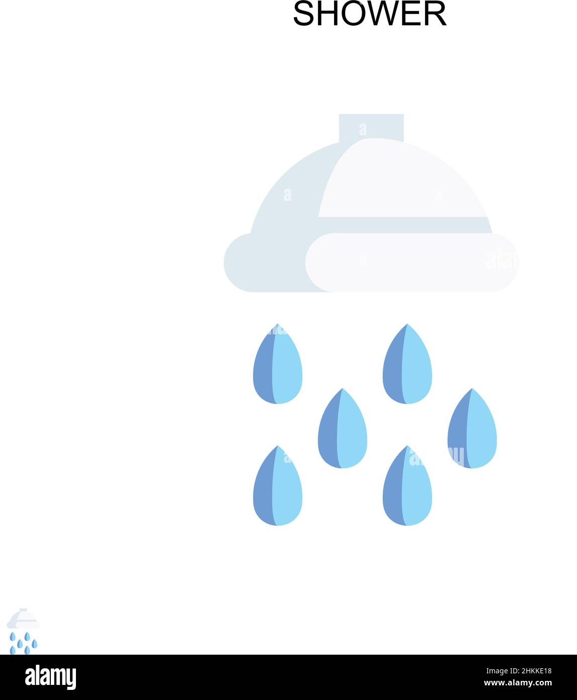 Shower head icon hi-res stock photography and images - Alamy