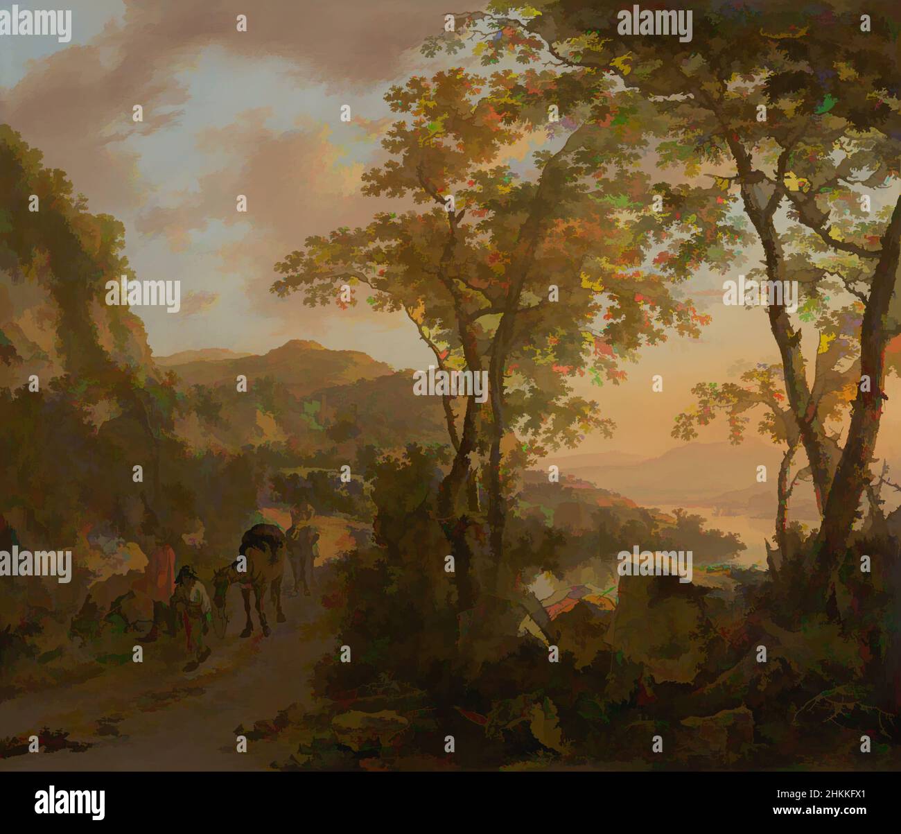 Art inspired by Italian landscape, Jan Both, c. 1645, Classic works ...