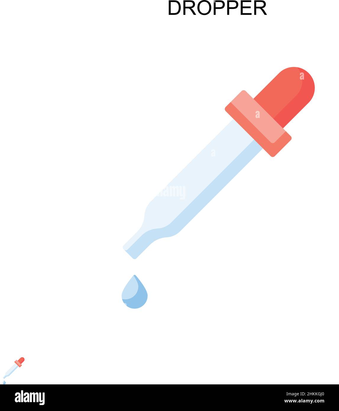 Bottle and dropper illustration hi-res stock photography and images - Alamy