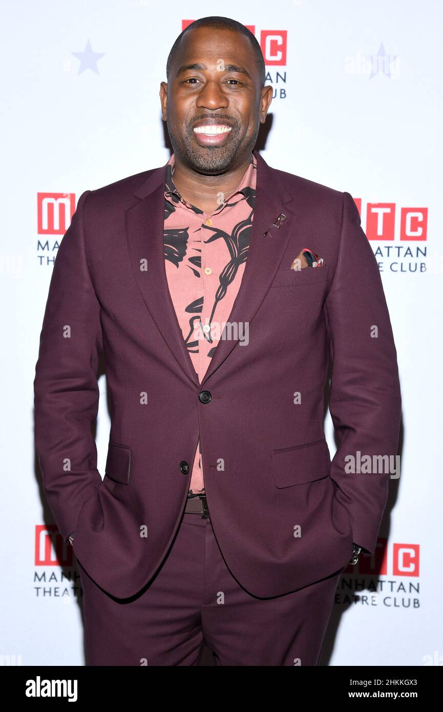 New York, USA. 04th Feb, 2022. Prince A. Sanders attends the Broadway ...