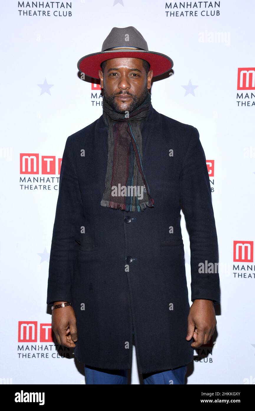 Actor Blair Underwood attends the Broadway premiere of “Skeleton Crew” at the Manhattan Theatre ...
