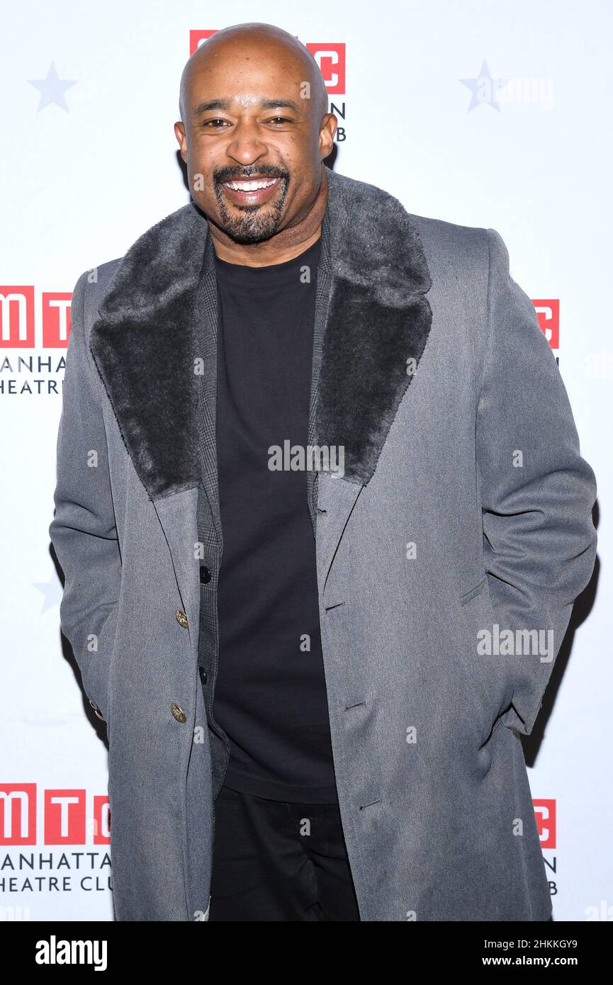 New York, USA. 04th Feb, 2022. Mike Muse attends the Broadway premiere ...