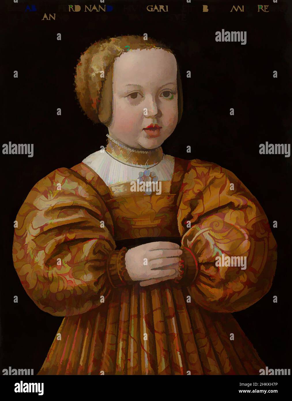 Art inspired by Portrait of Elizabeth of Austria 1526-1545, at the age ...