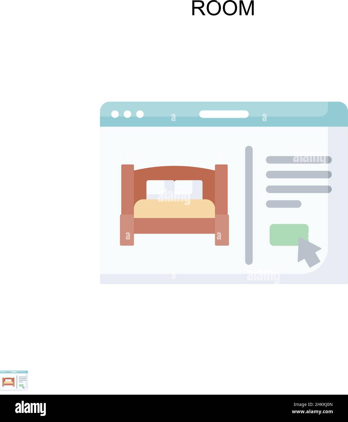 Mockup room Stock Vector Images - Alamy