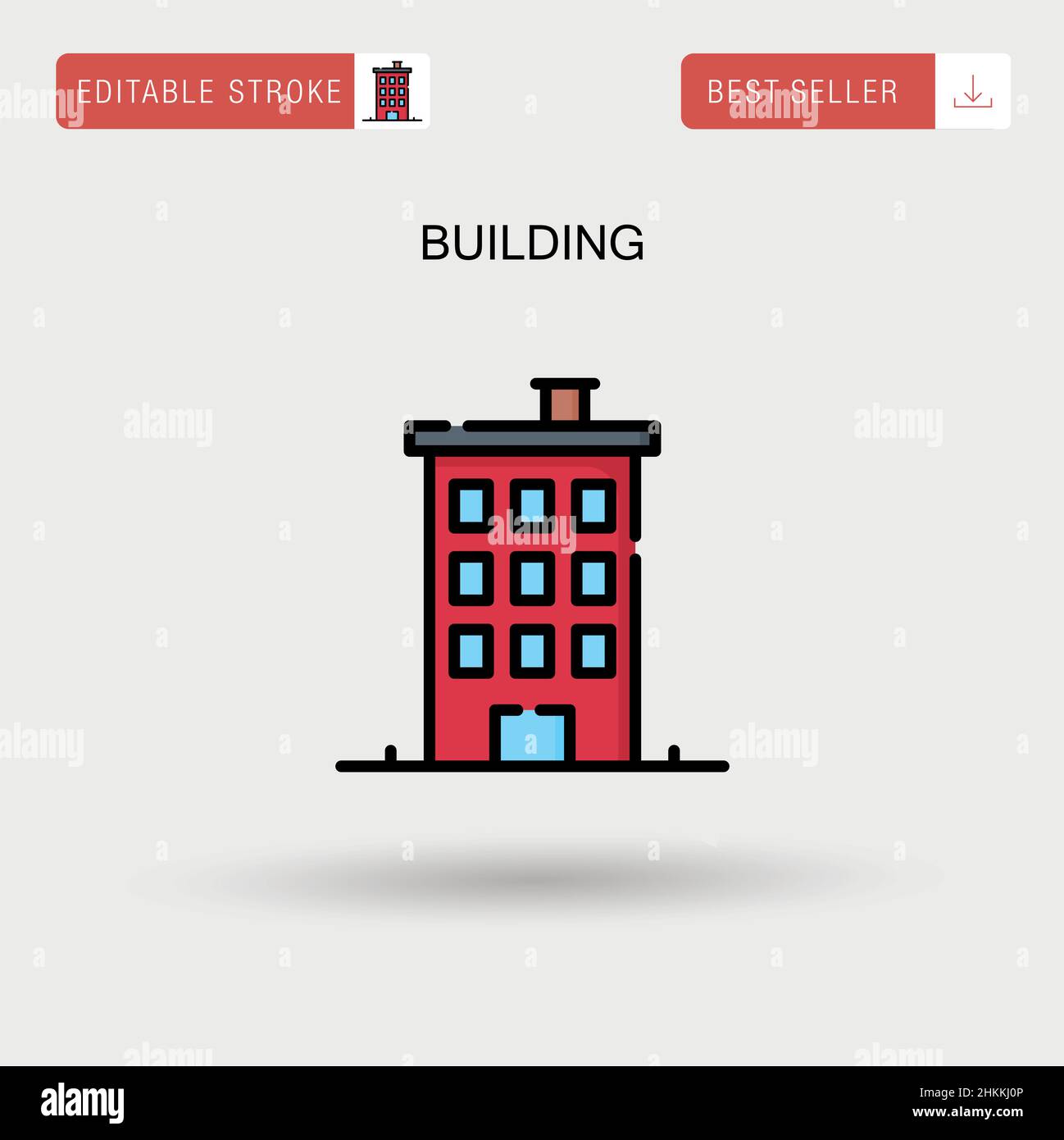 Old building wall window wall Stock Vector Images - Alamy