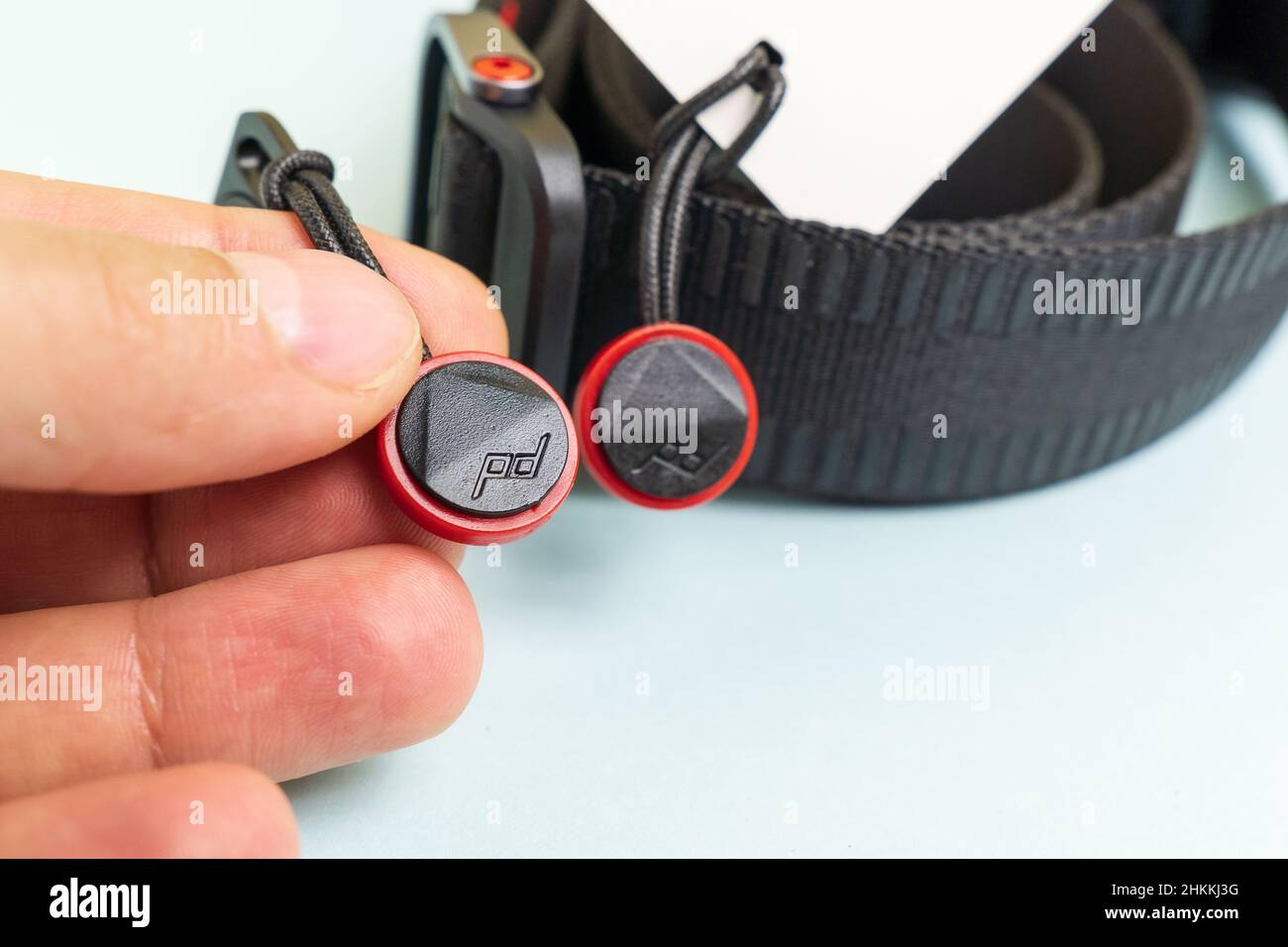 Tyumen, Russia-October 14, 2021: Peak Design Camera Strap Slide Lite V3 ...