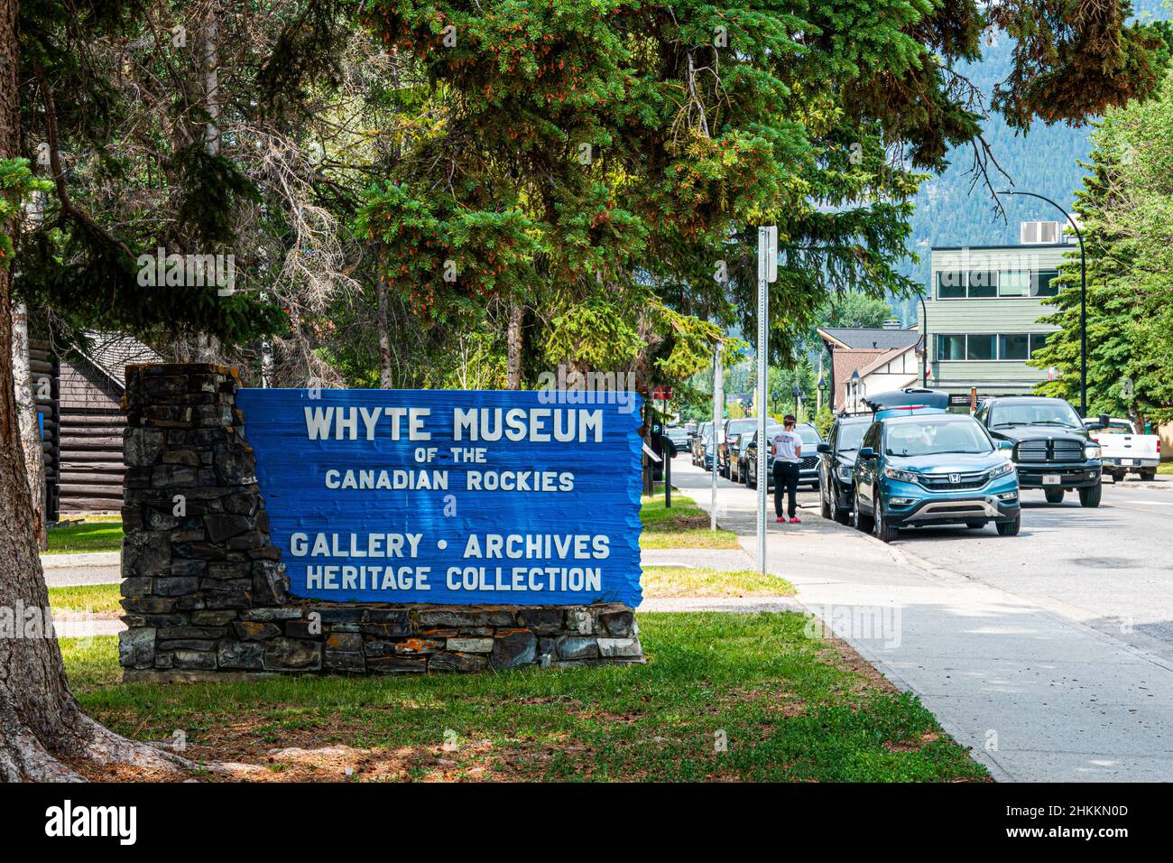 Banff, AB, Canada - July, 7th, 2021 : Whyte Museum of the Canadian ...