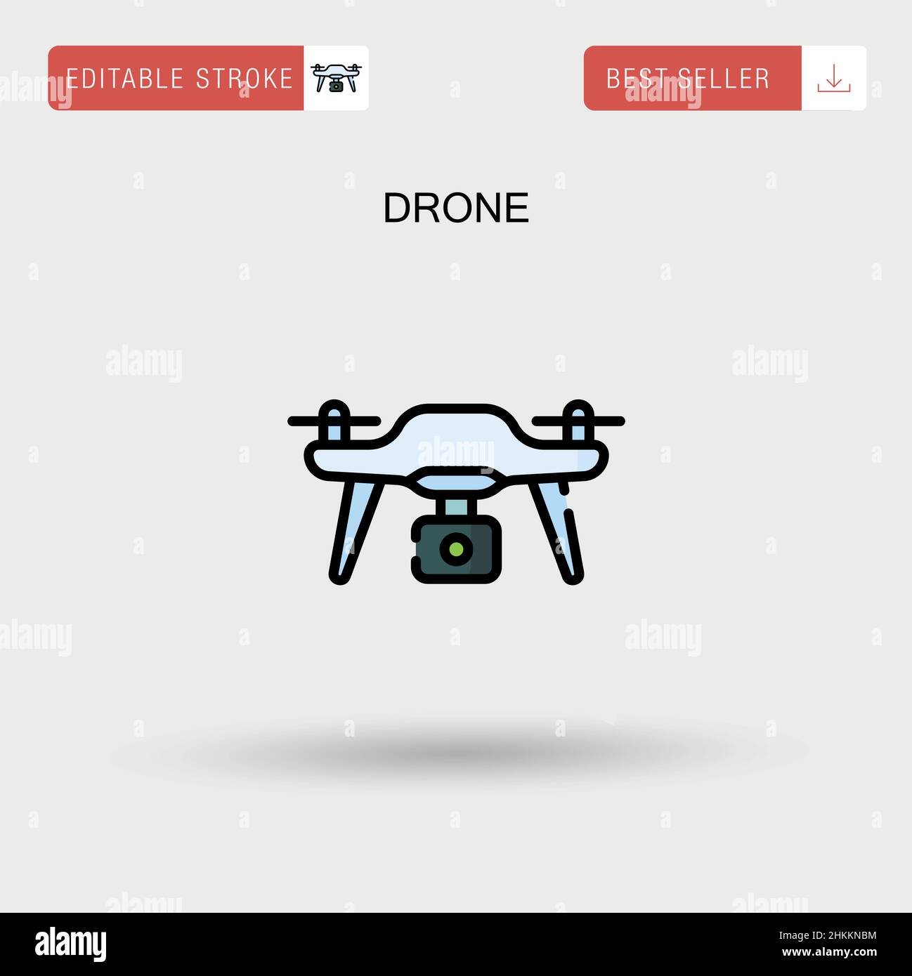Drone camera view Stock Vector Images - Alamy