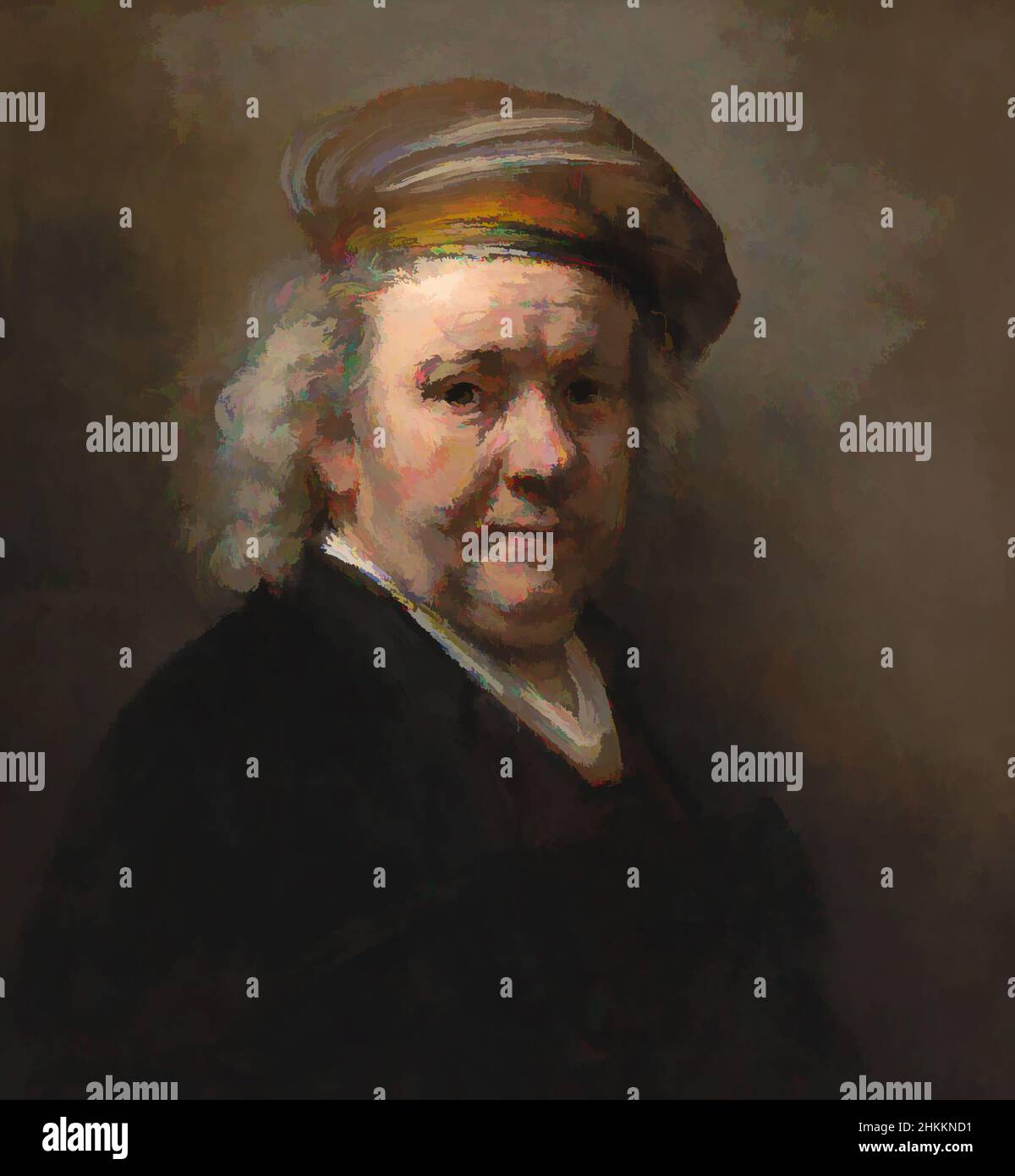 Art inspired by Self Portrait, Rembrandt van Rijn, 1669, Classic works ...