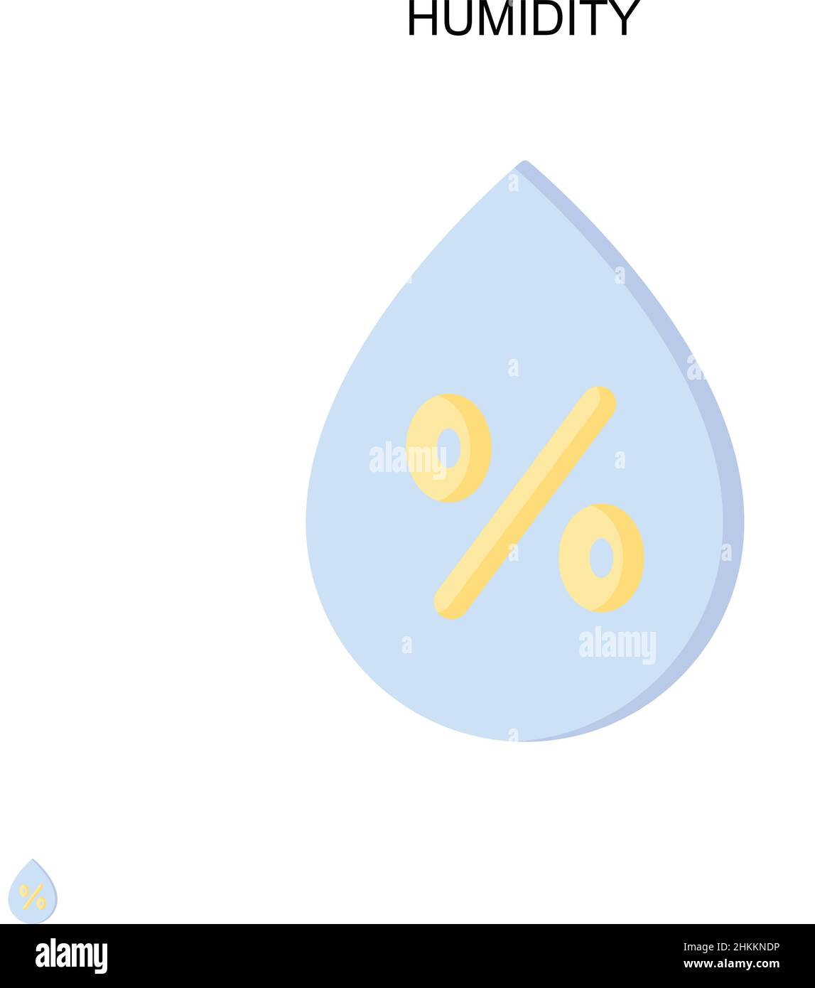 Humidity icon hi-res stock photography and images - Alamy