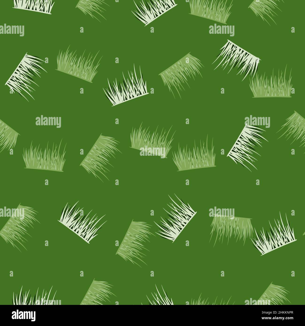 Grass seamless pattern. Background of lawn. Repeated texture in flat ...