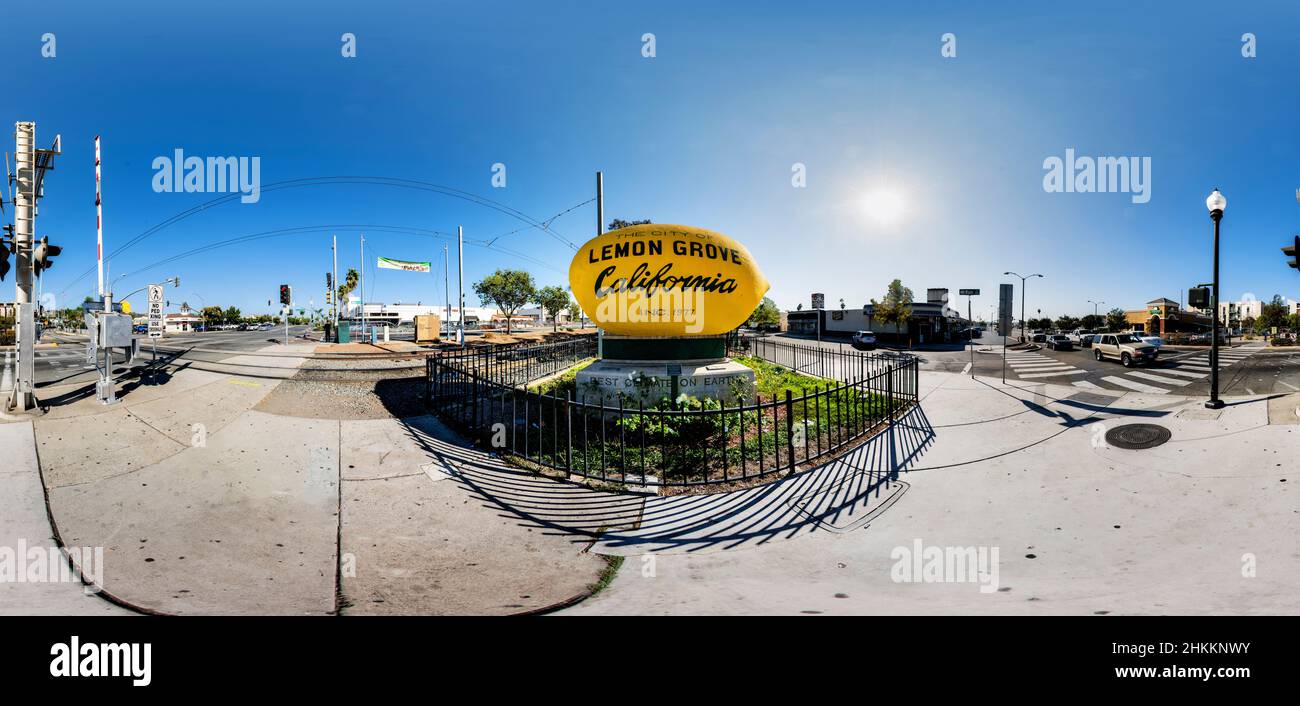 The lemon in Lemon Grove, California is the world’s largest lemon ...