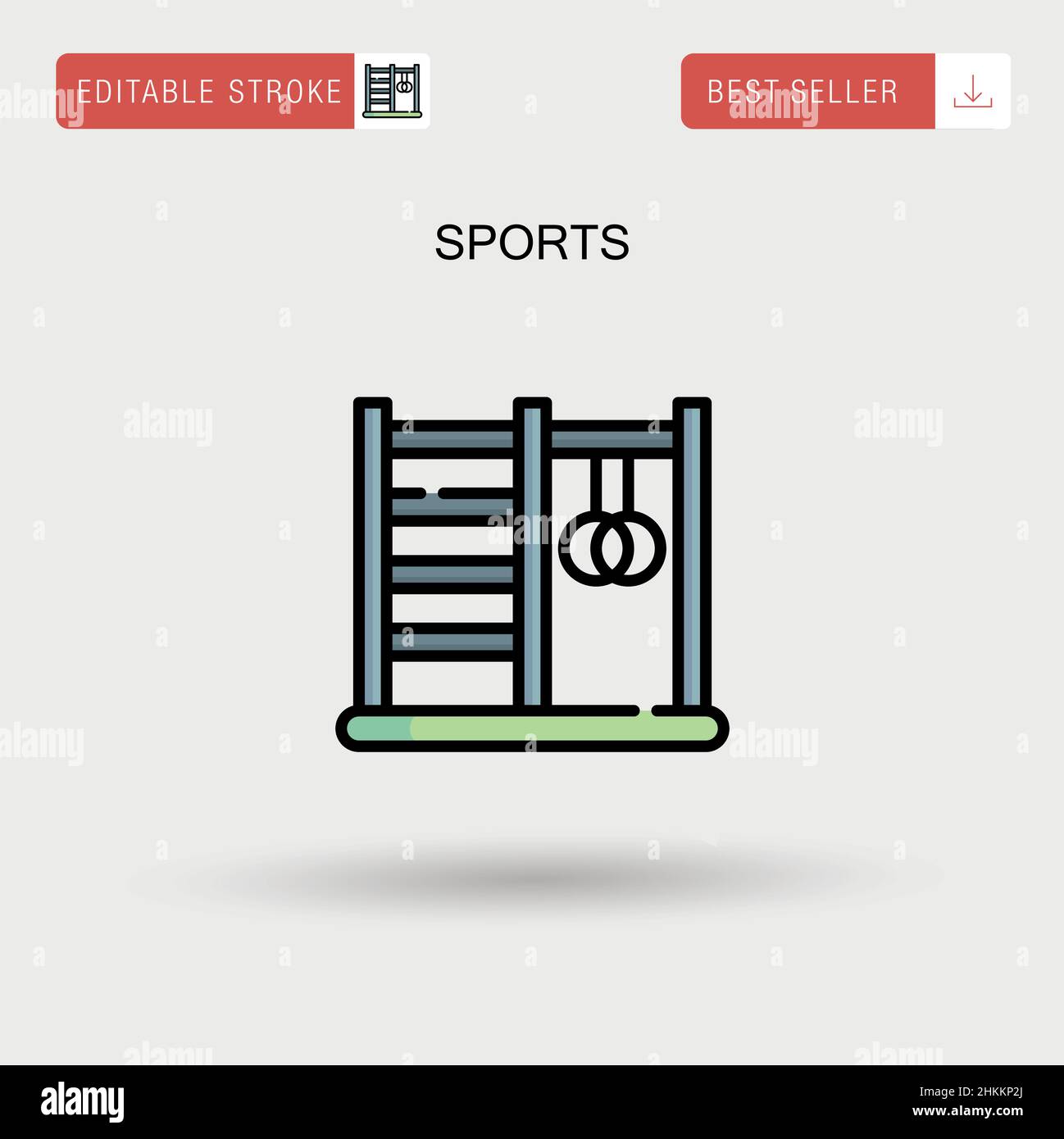 Sports Simple vector icon Stock Vector Image & Art - Alamy