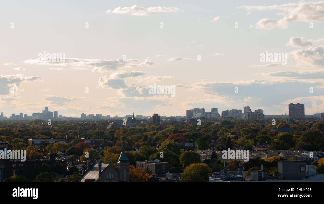 Panorama toronto skyline under hi-res stock photography and images - Alamy
