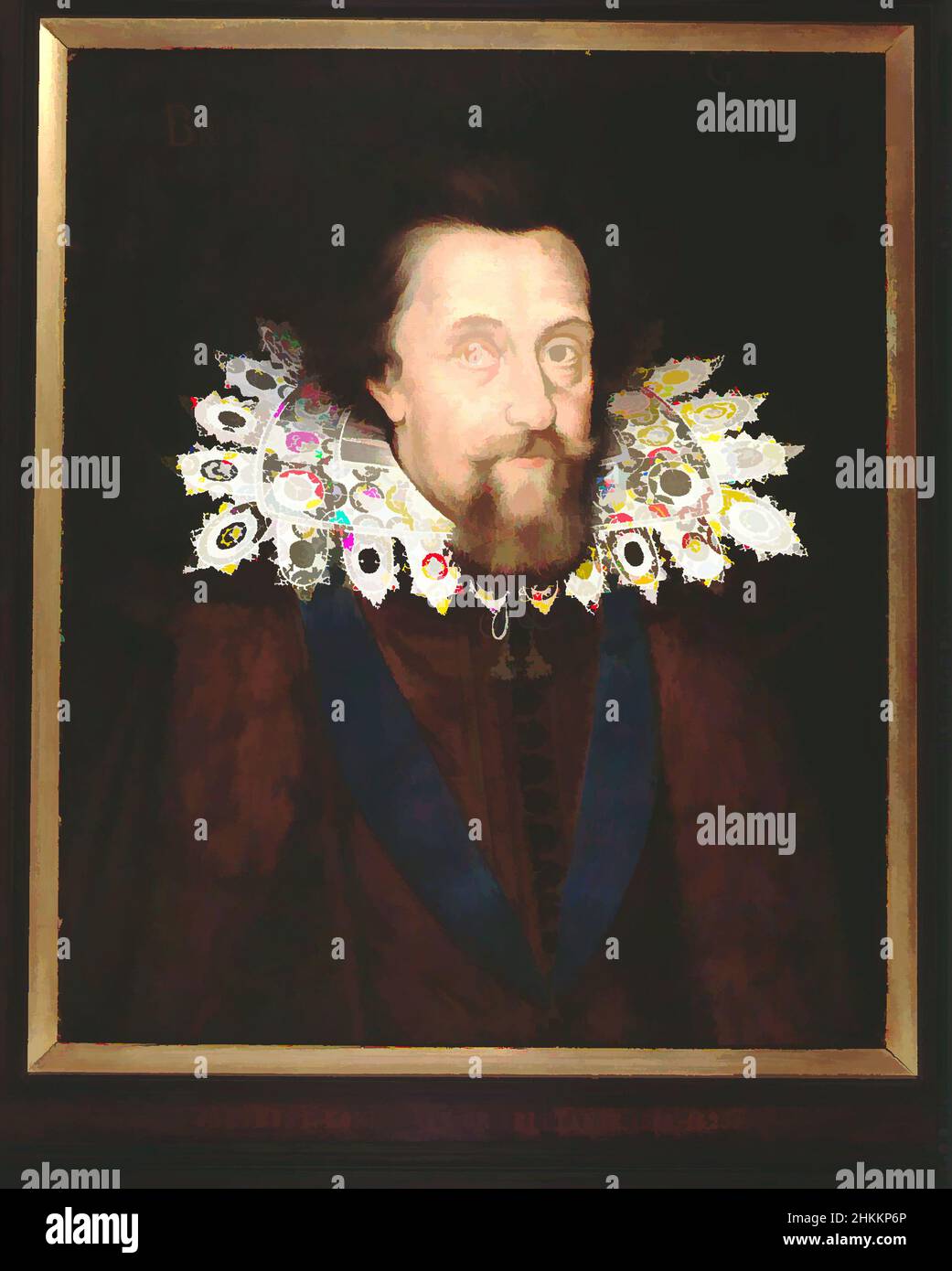 Art inspired by Portrait of James I 1566-1625, King of England ...