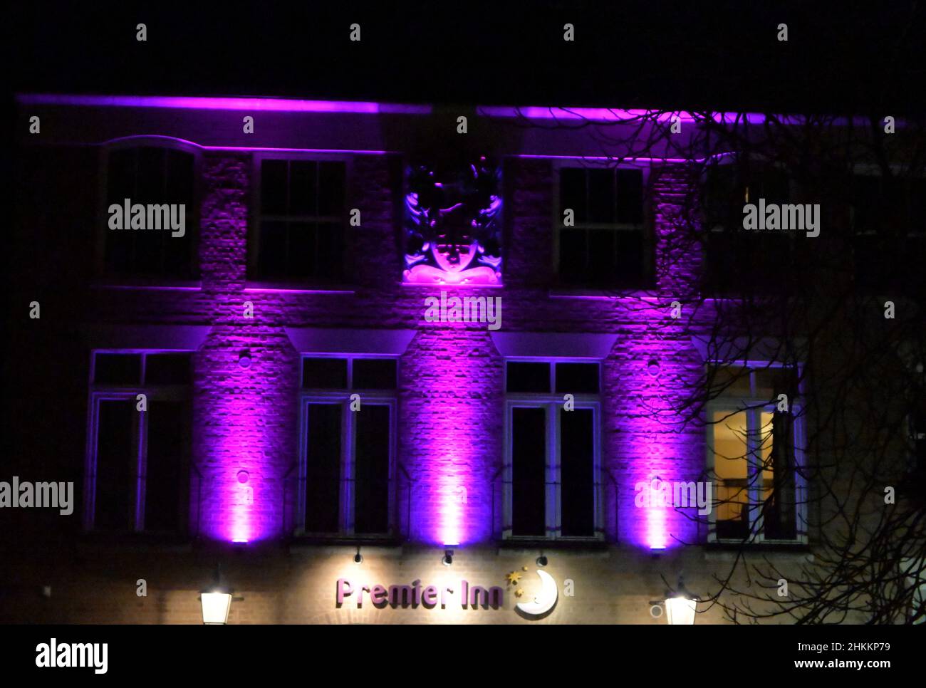 premier inn hotel, town centre, bury st edmunds, suffolk, england Stock ...