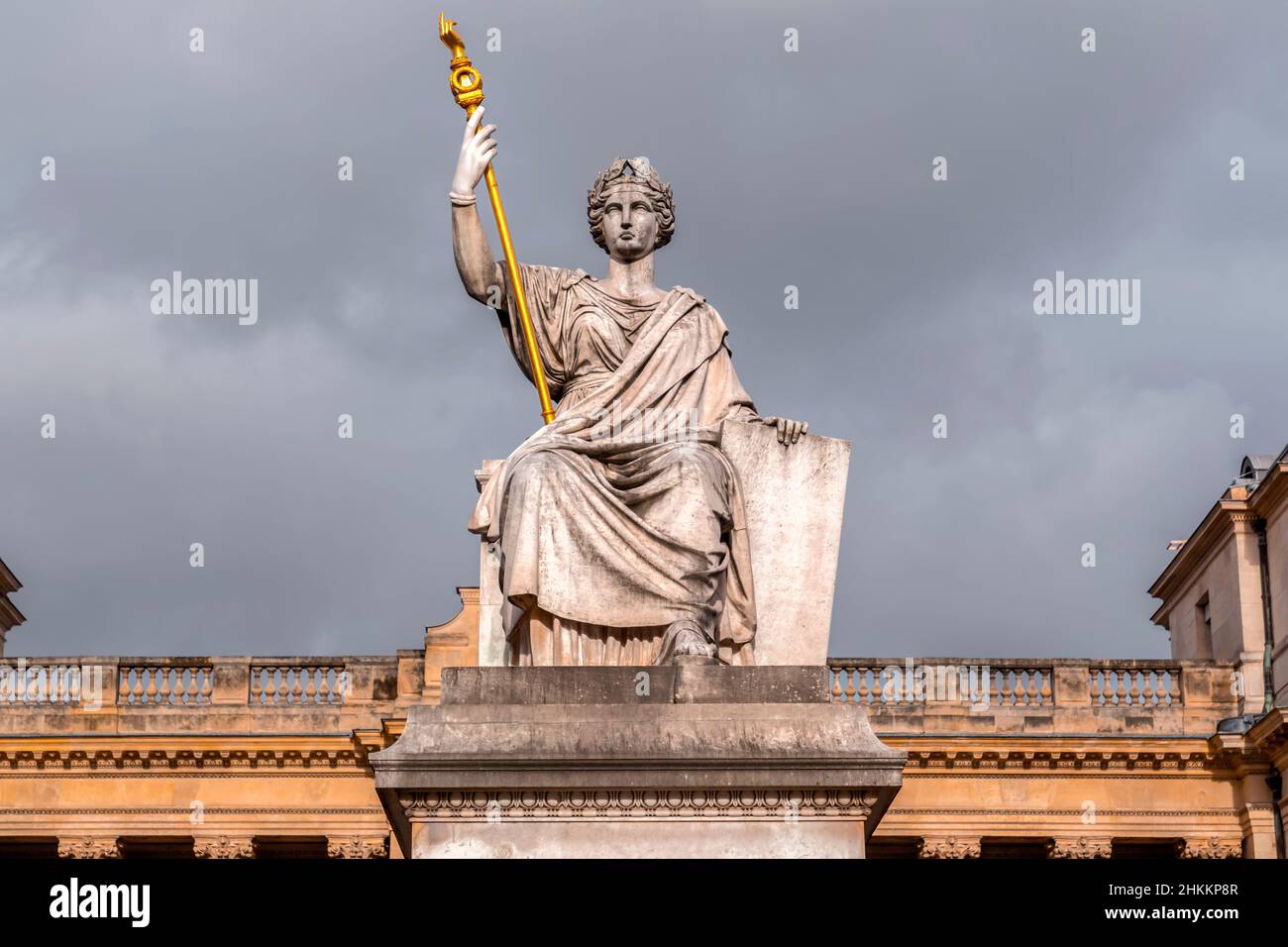 Paris, France - January 20, 2022: The National Assembly is the lower ...