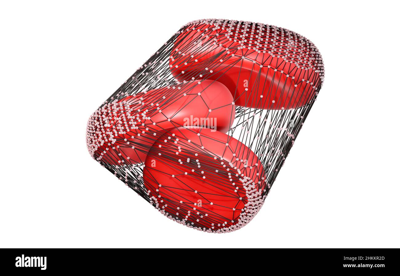 Blood clot fibrin Cut Out Stock Images & Pictures - Alamy