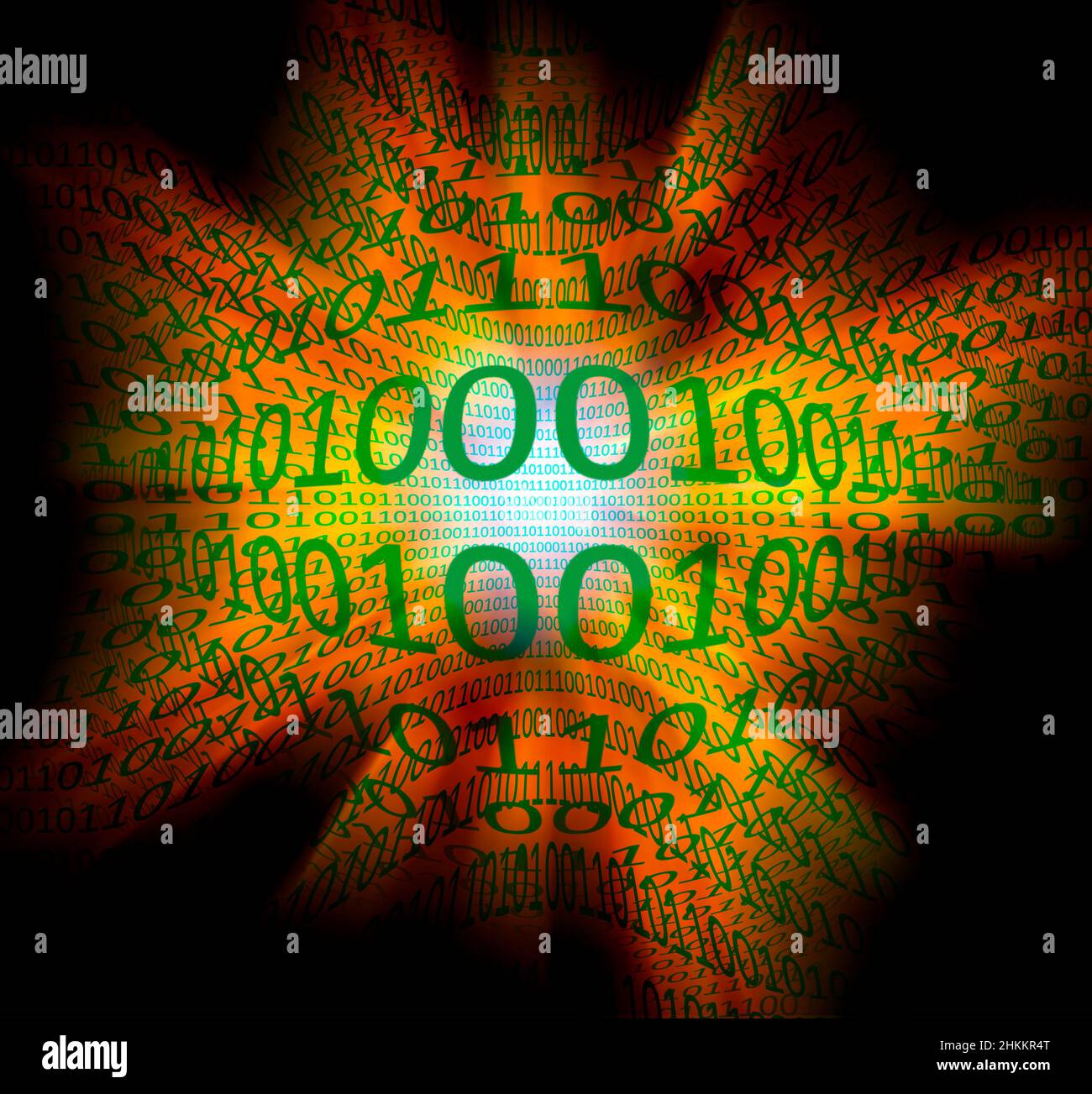 Intelligence explosion, conceptual composite image Stock Photo - Alamy