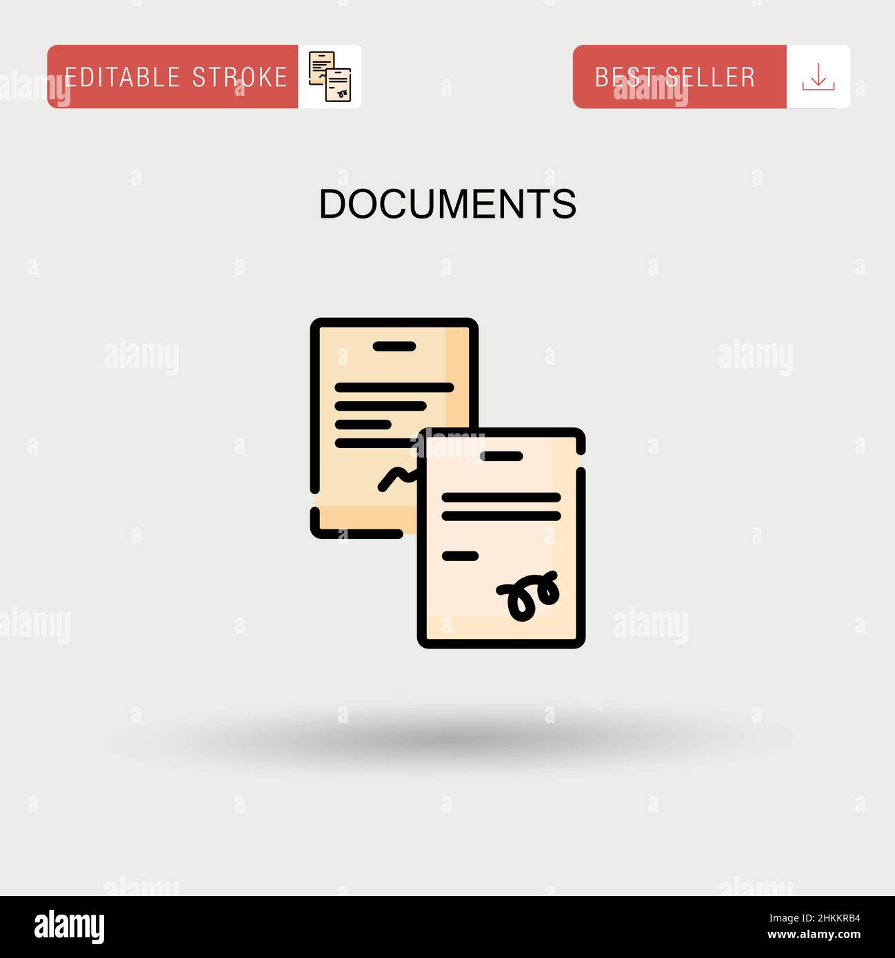 Documents typing Stock Vector Images - Alamy